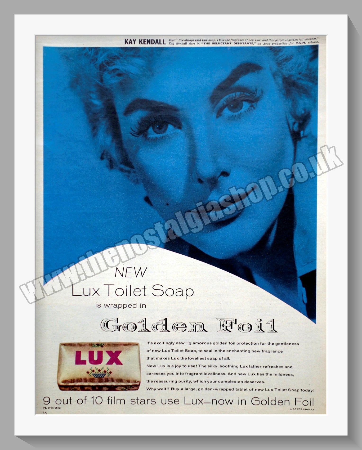 Lux Golden Foil Soap. Original Advert 1958 (ref AD300704) – The ...