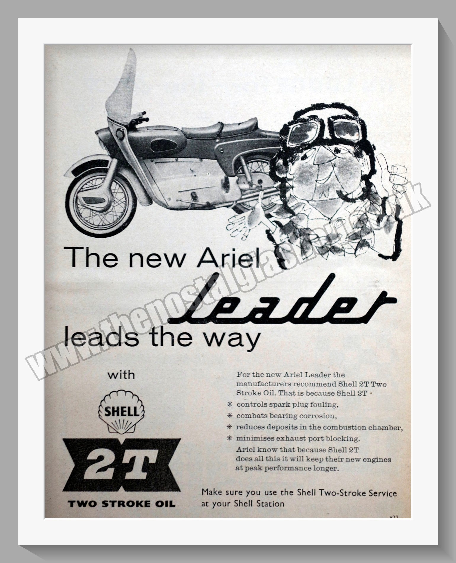 Ariel Leader Motorcycles. Original Advert 1958 (ref AD60627) – The ...