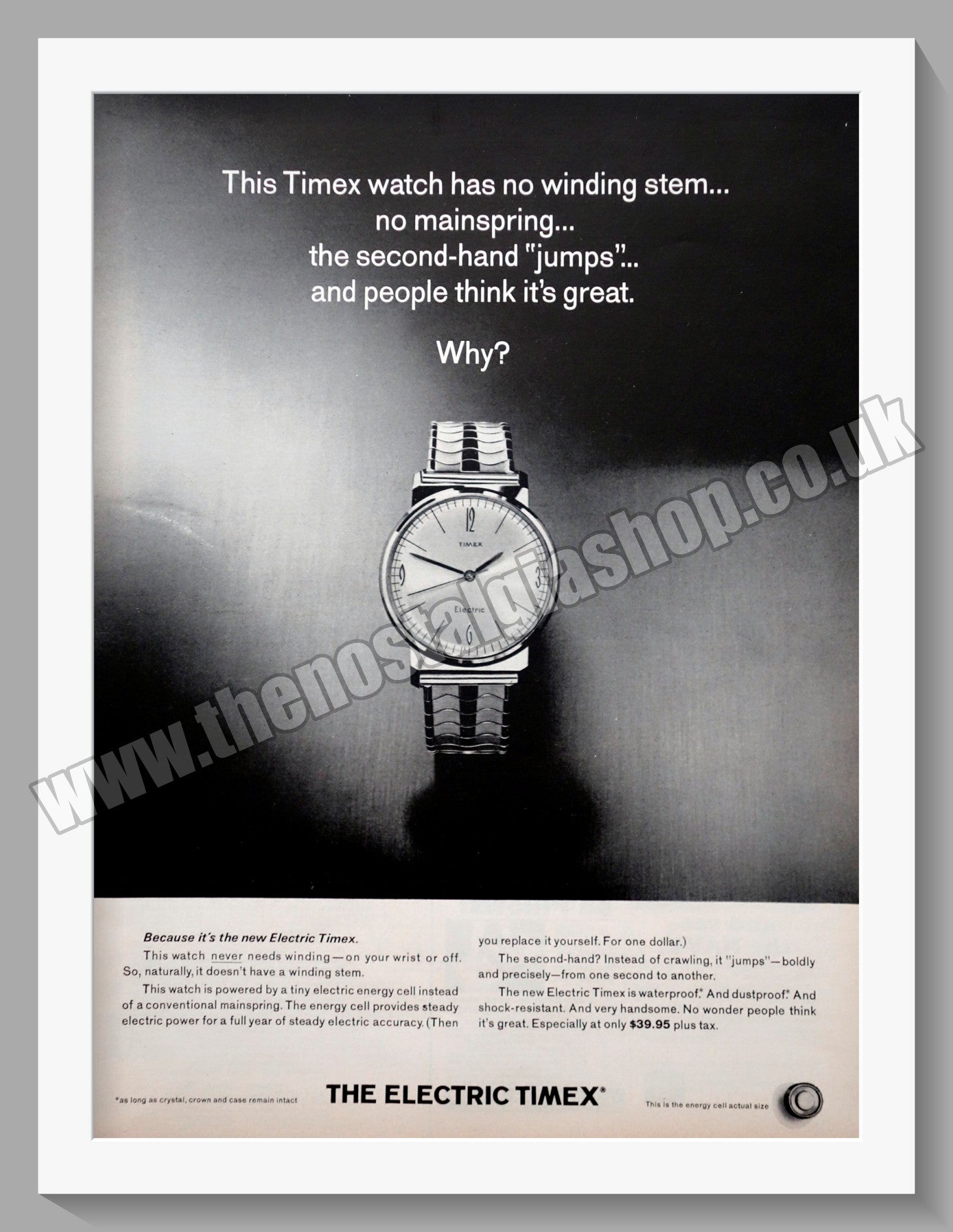 Timex (Electric) Watches. Original Advert 1964 (ref AD300769) – The ...