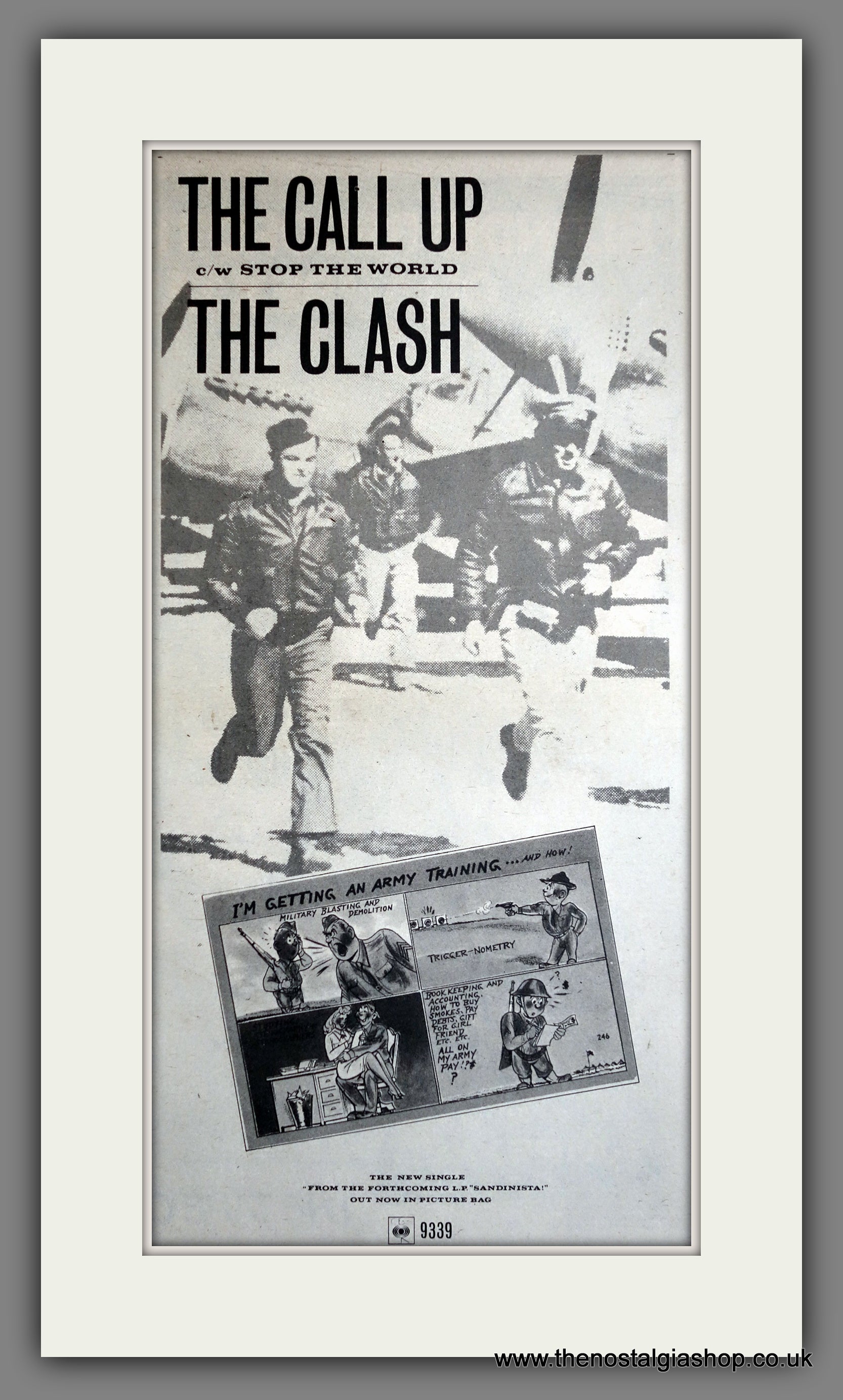 Clash (The) The Call Up. 1980 Large Original Advert (ref AD15303) – The ...