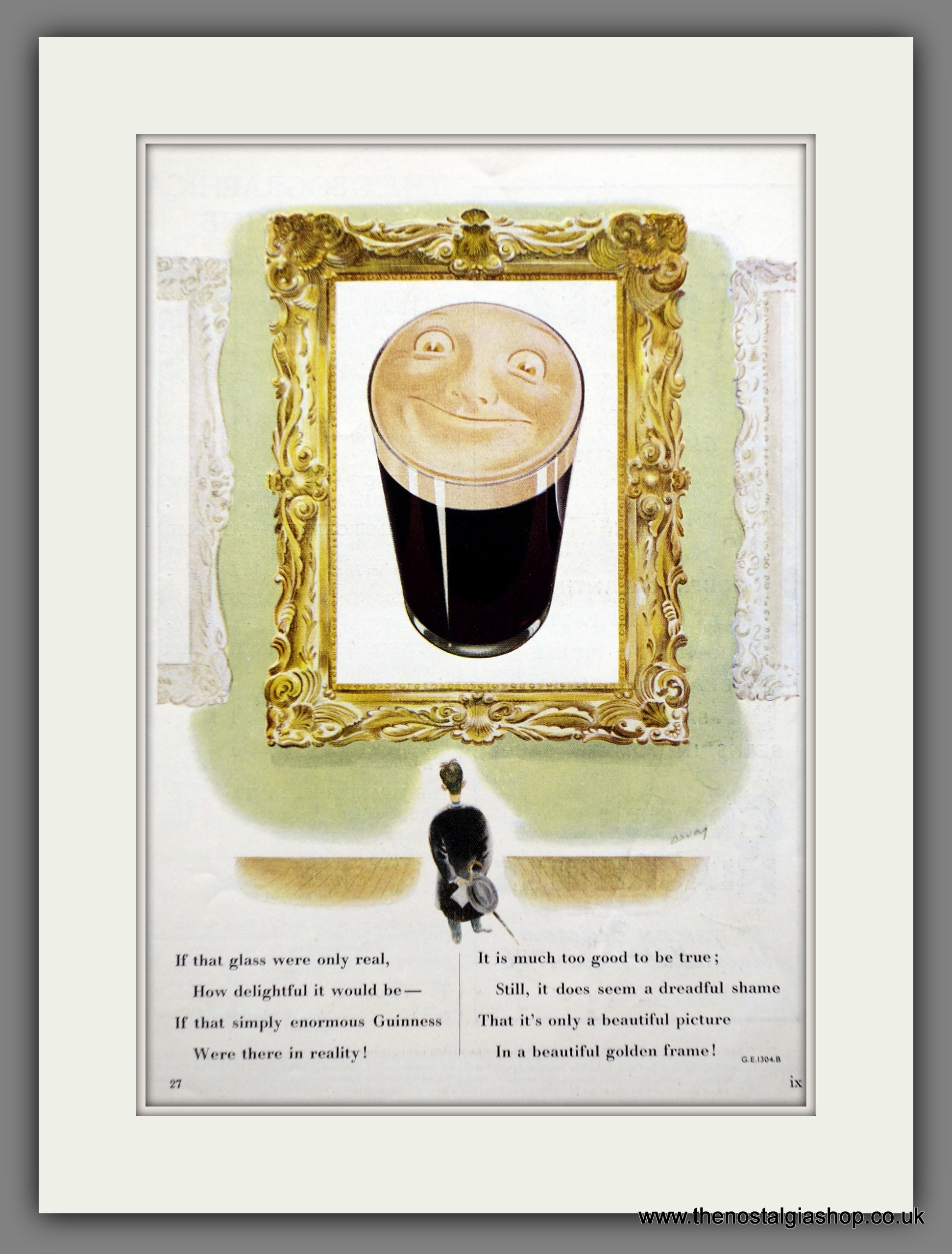 Guinness. 1947 Original Advert (ref AD60828) – The Nostalgia Shop