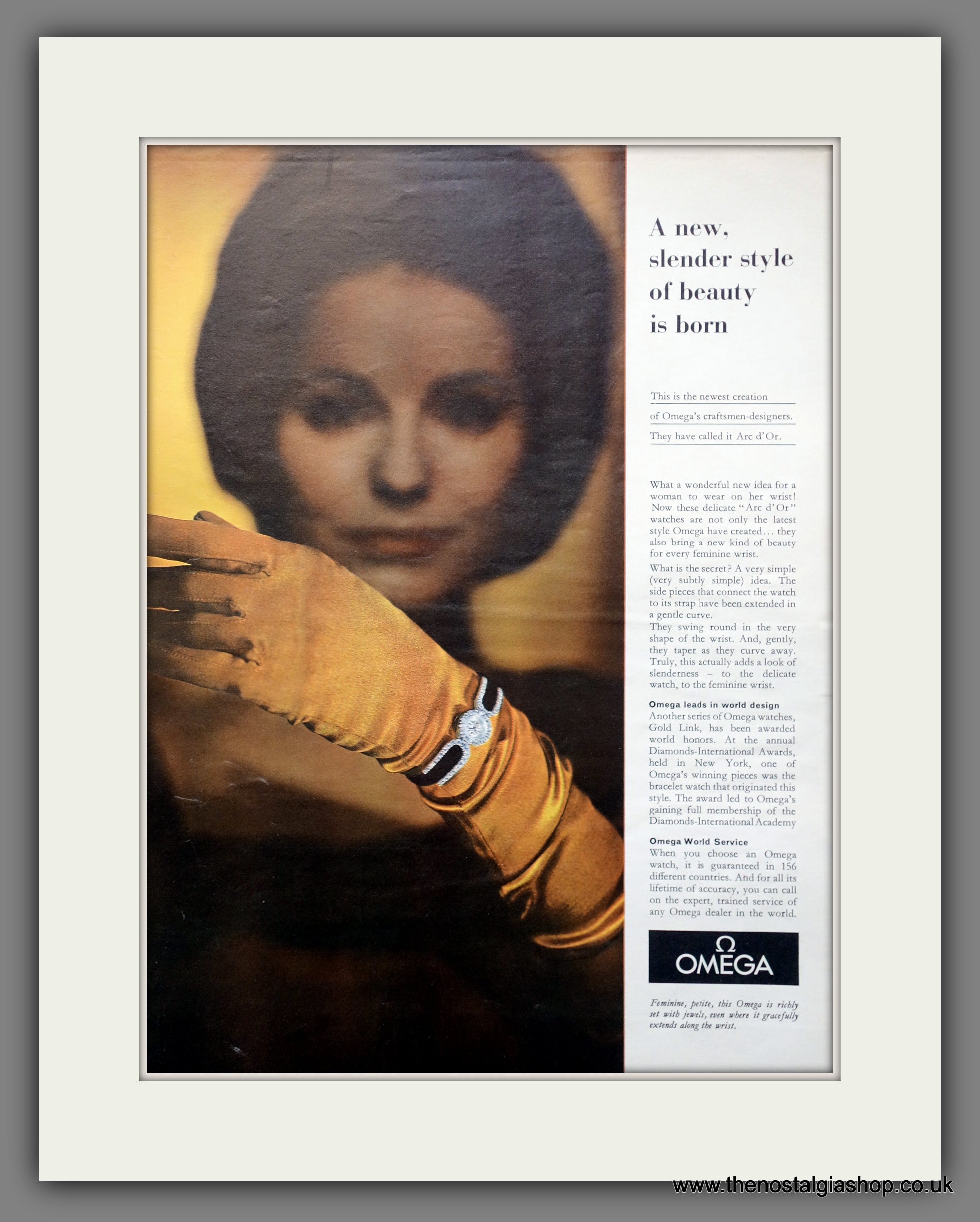 Omega Ladies Watches. Large Original Advert 1965 (ref AD301296) – The ...