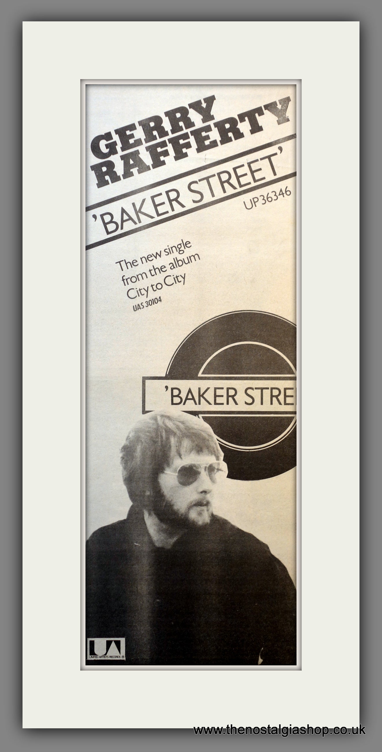 Gerry Rafferty Baker Street. Original Advert 1978 (ref AD200536) – The ...