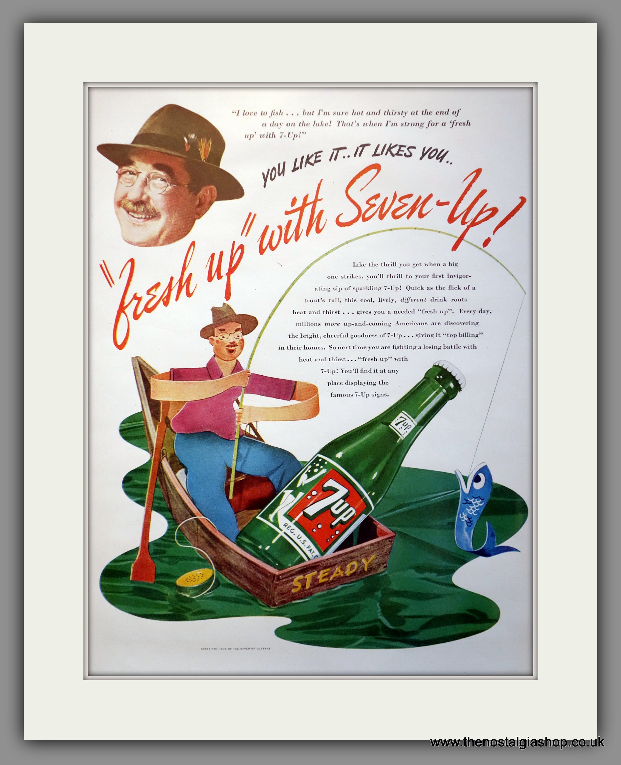 Seven-Up Drink. Original American Advert 1946 (ref AD300958) – The ...
