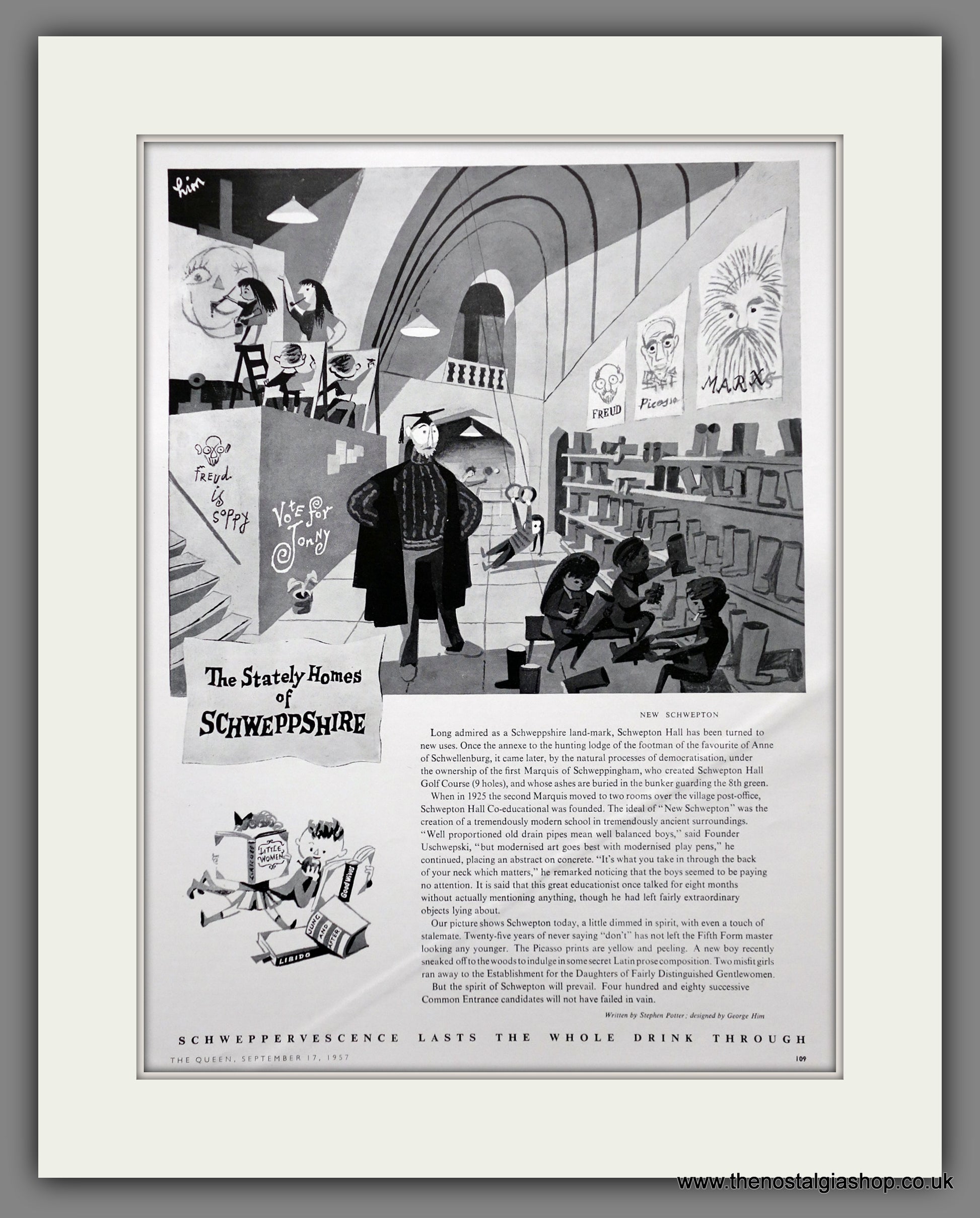Schweppes Tonic Water. Original Advert 1957 (ref AD301023) – The ...