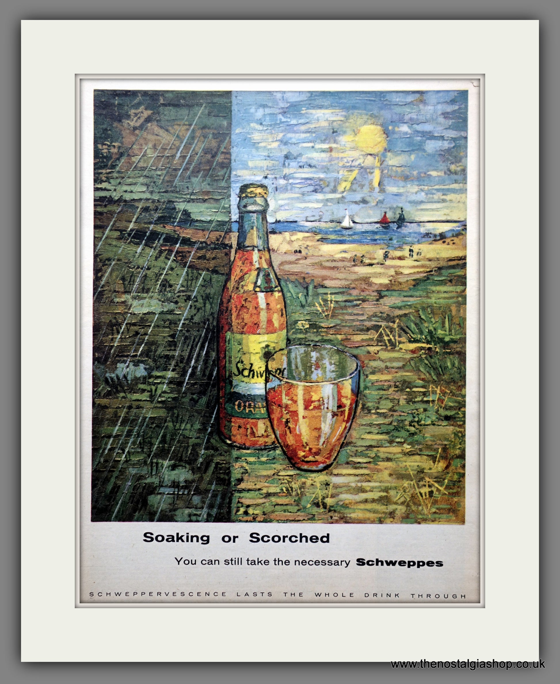 Schweppes Tonic Water. Original Advert 1957 (ref AD301040) – The ...