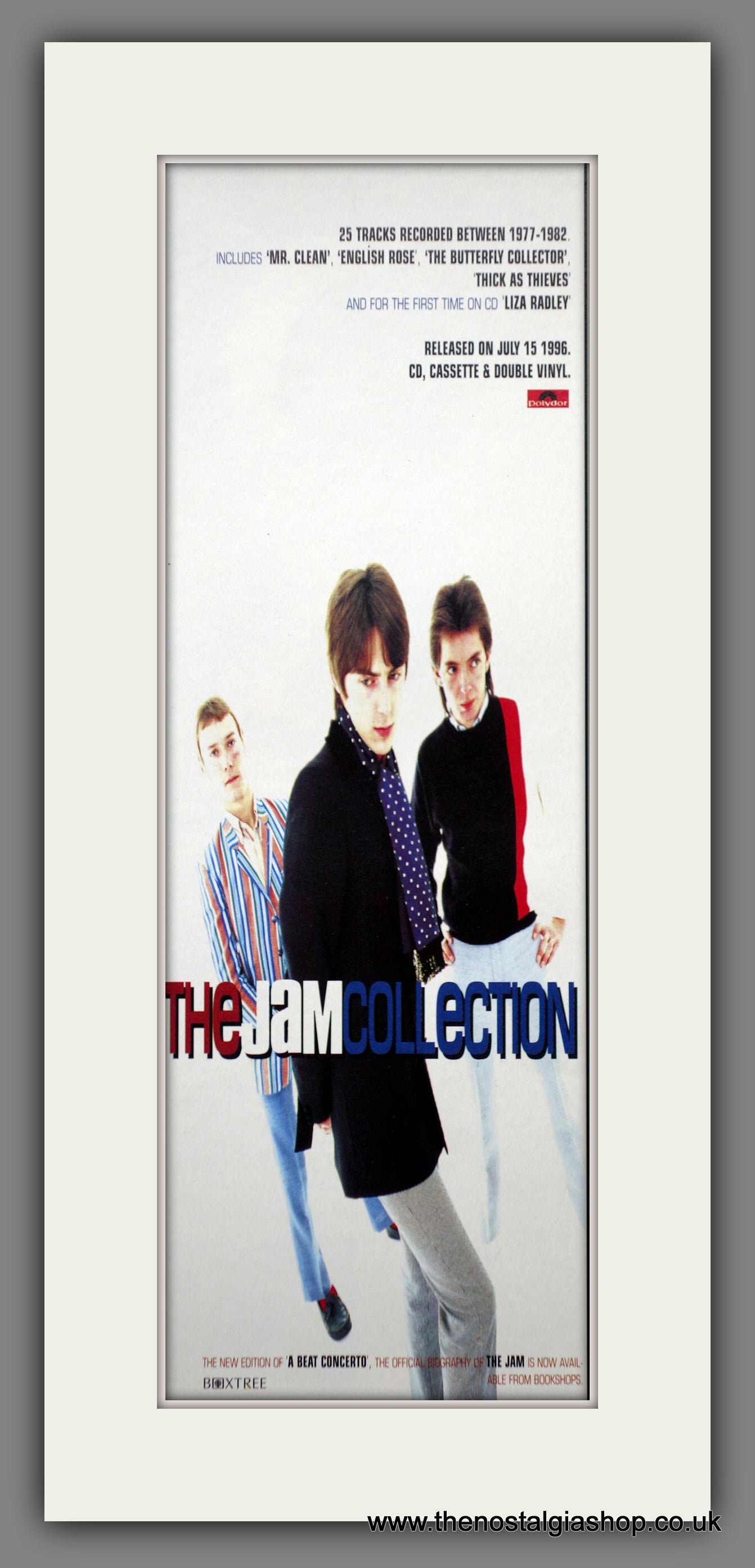 Jam (The) Collection. 1996 Original Advert (ref AD400104) – The ...