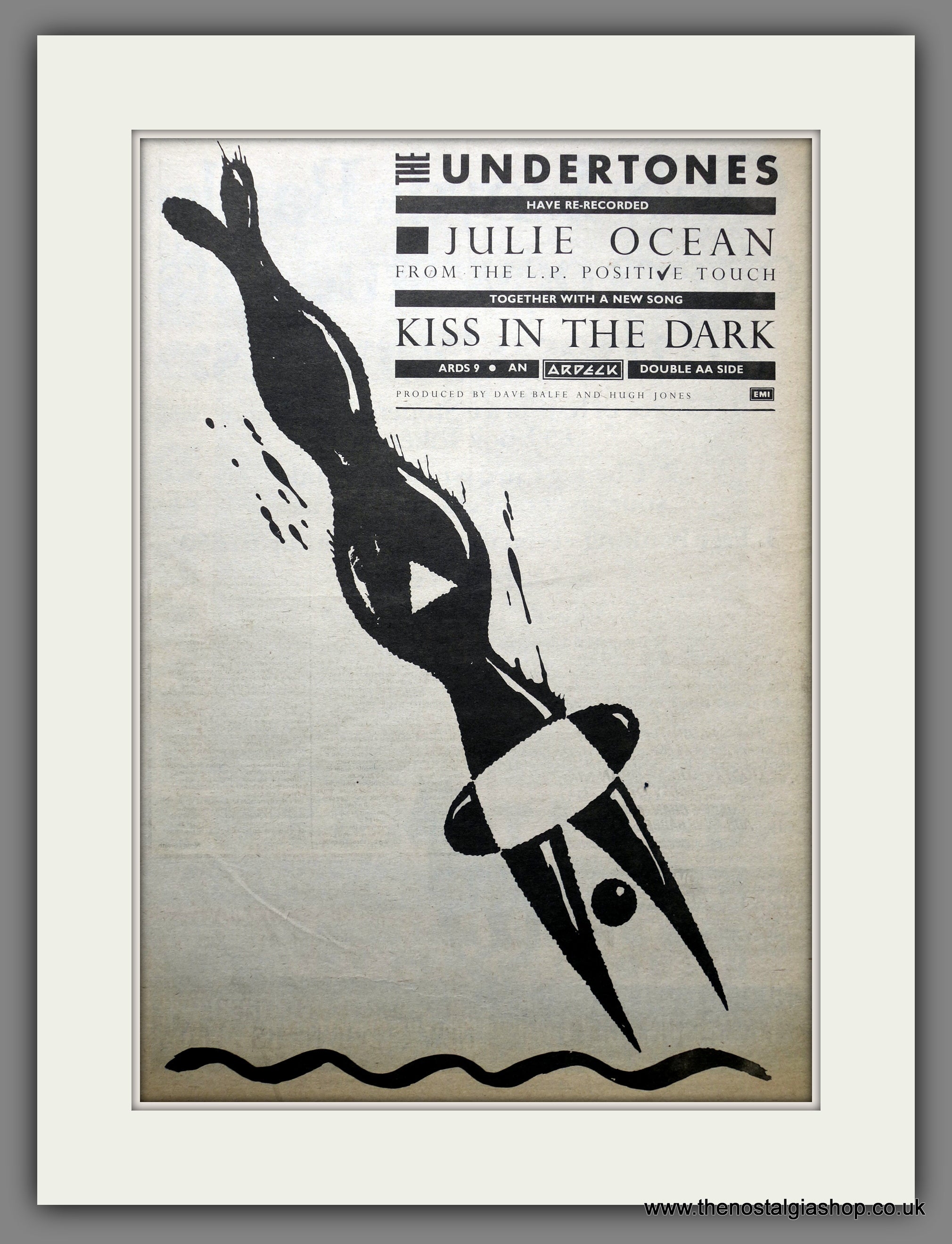 Undertones (The) Julie Ocean, Kiss In The Dark. Original Advert 1981 ...