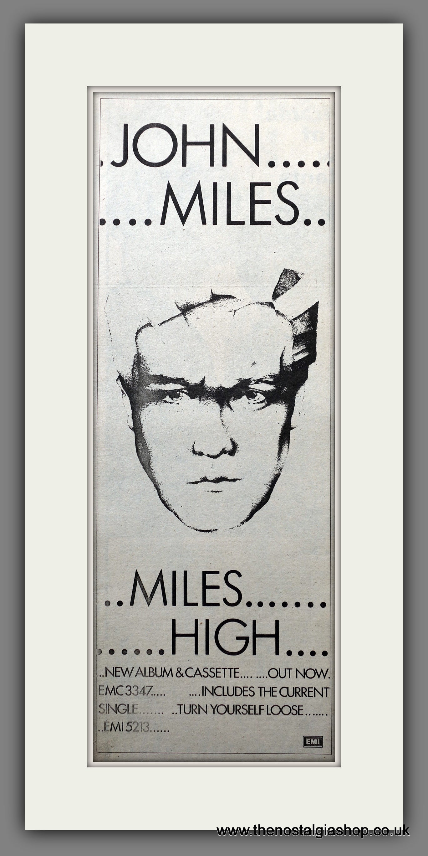 John Miles Miles High. Original Advert 1981 (ref AD200684) – The ...