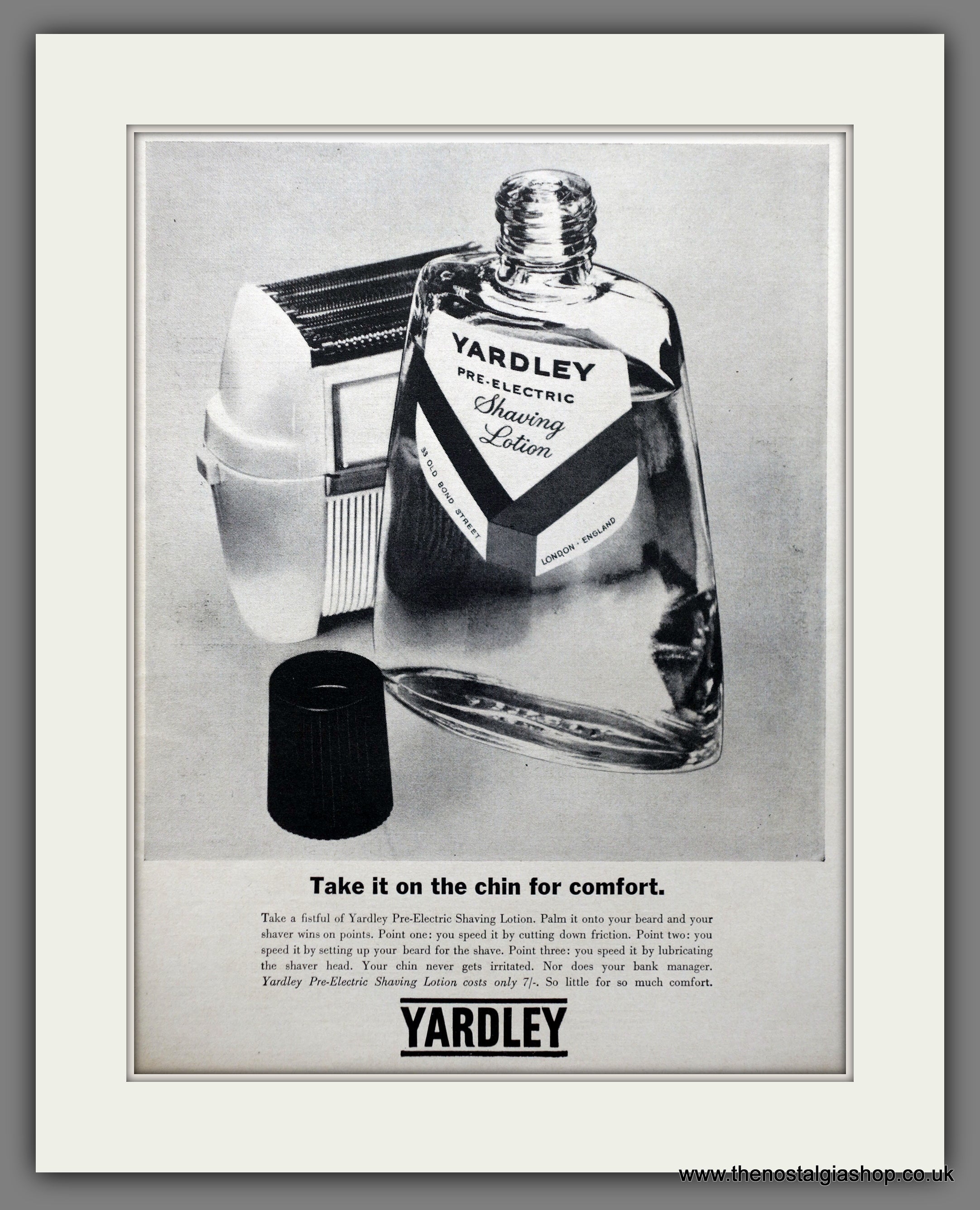 Yardley After Shave. Fragrances for Men. 1964 Original Advert (ref AD6 ...