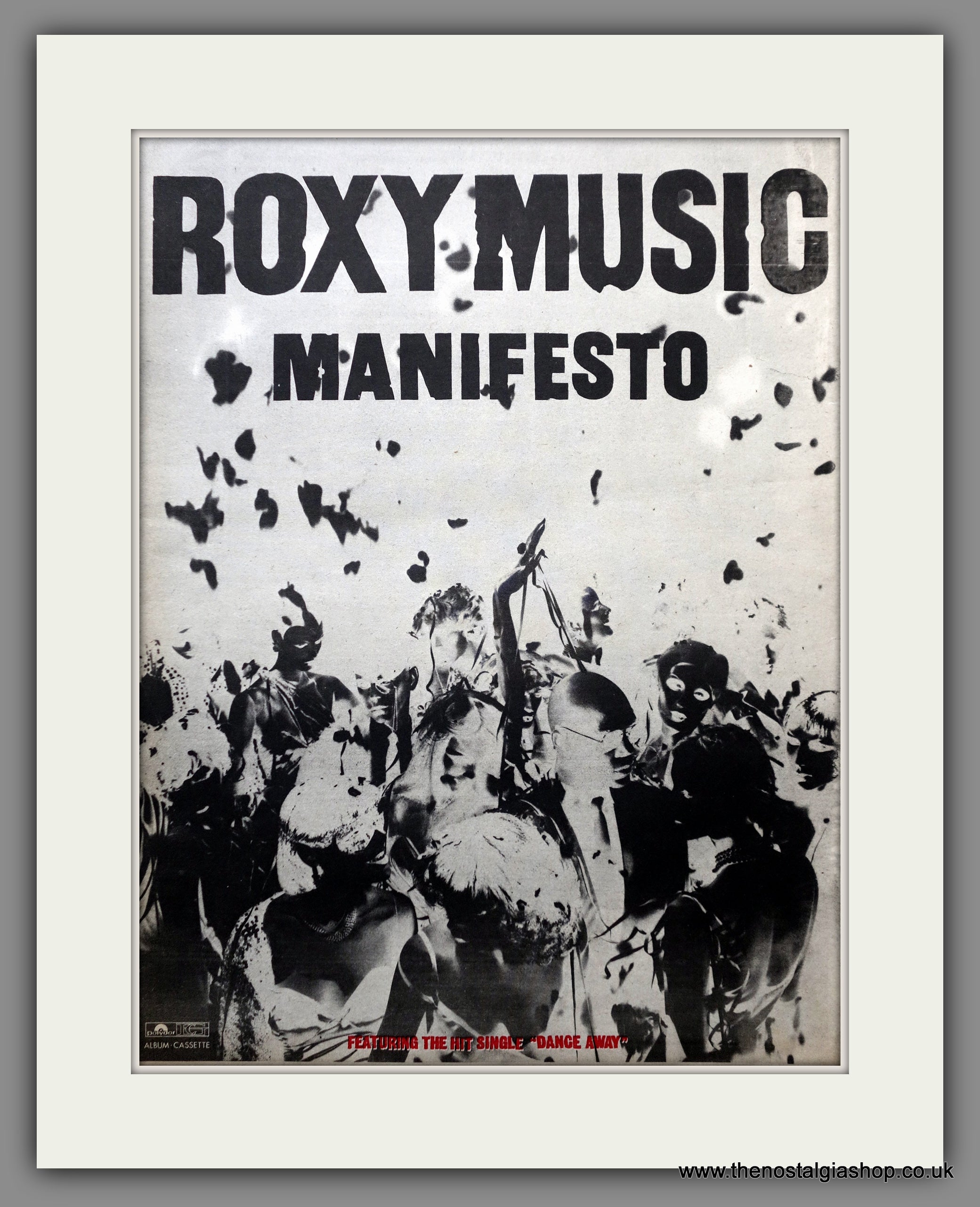 Roxy Music Manifesto. Original Advert 1979 (ref AD15542) – The ...