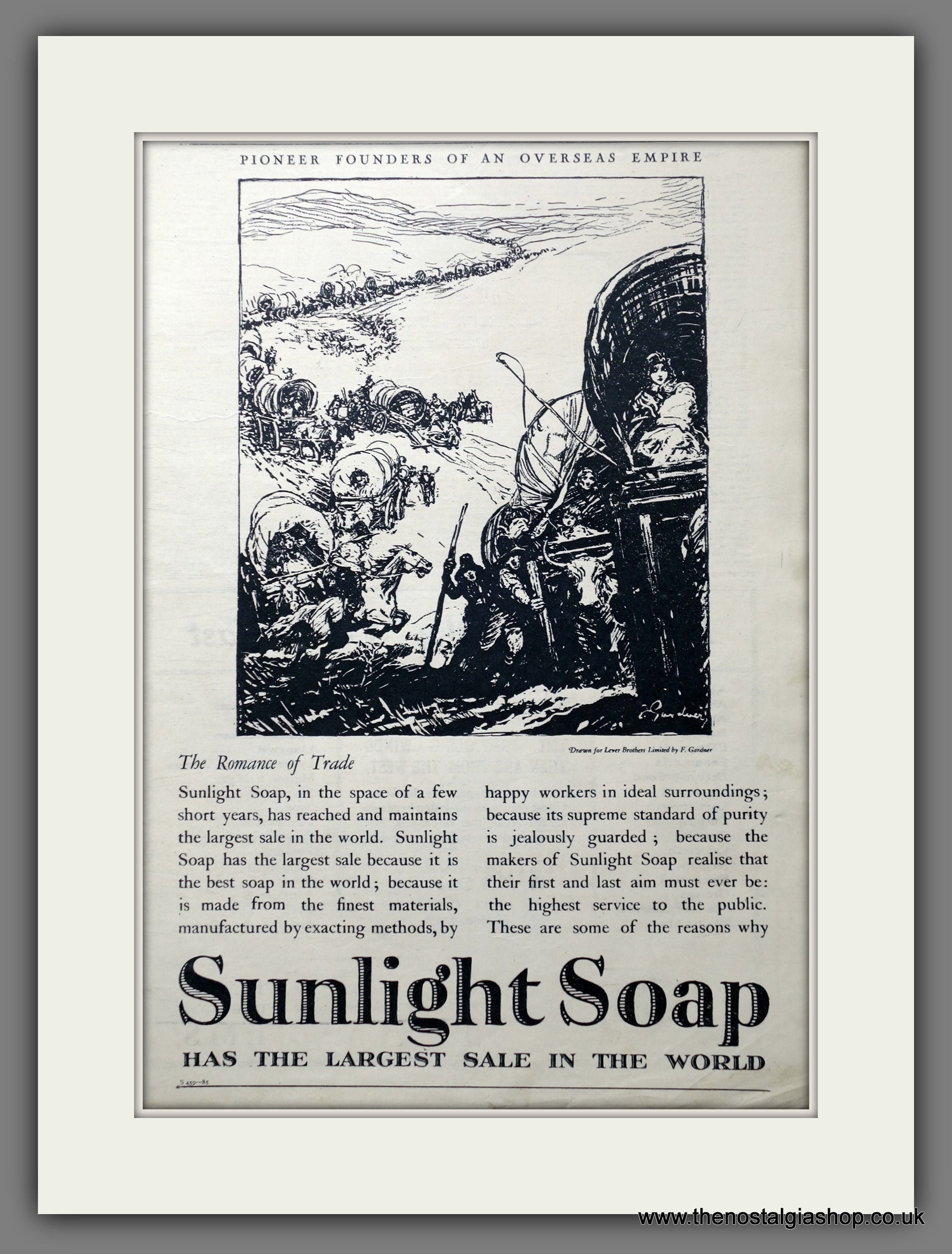 Sunlight Soap. Original Advert 1924 (ref AD301386) – The Nostalgia Shop