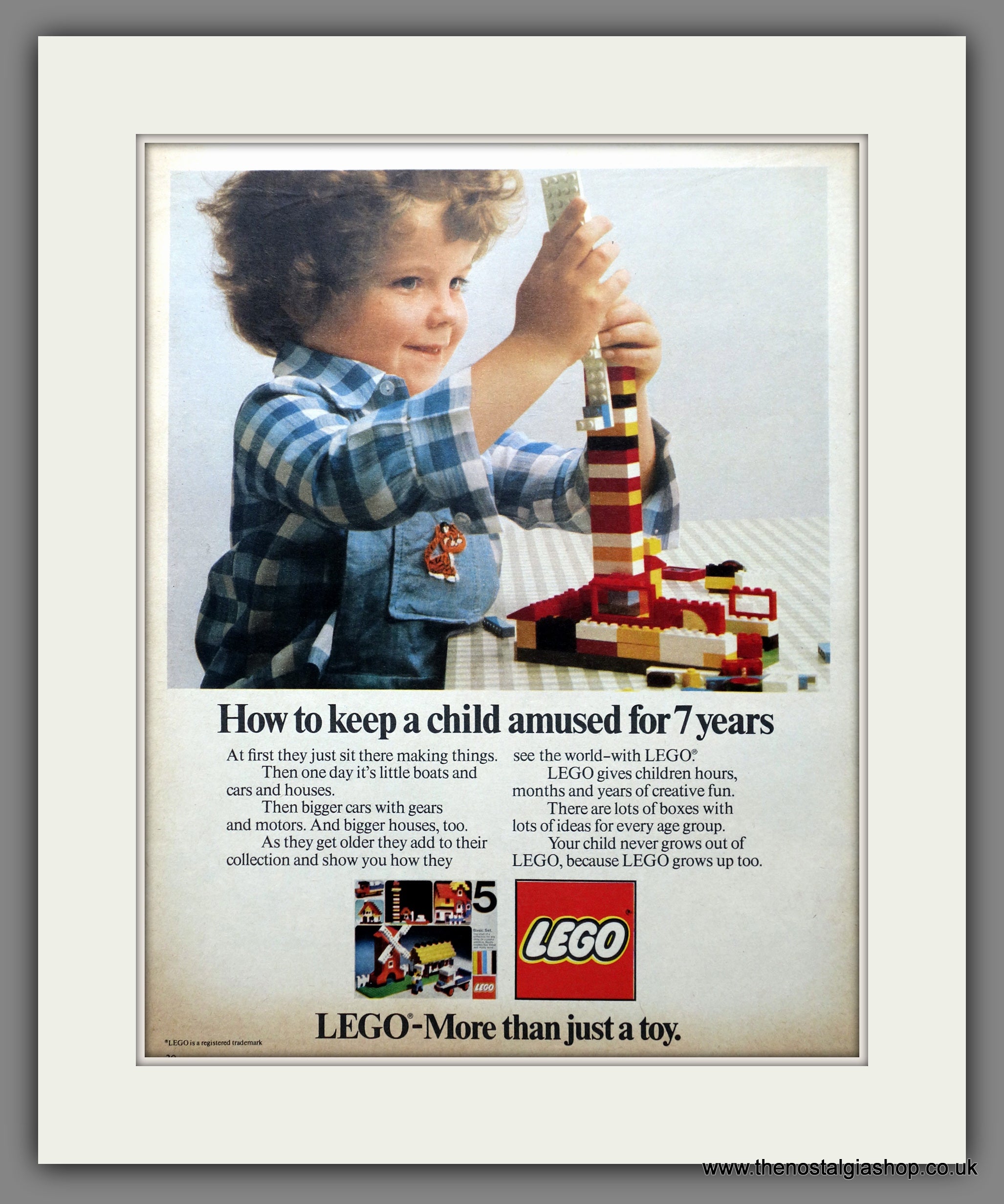 Lego. Original Advert 1973 (ref AD301391) – The Nostalgia Shop