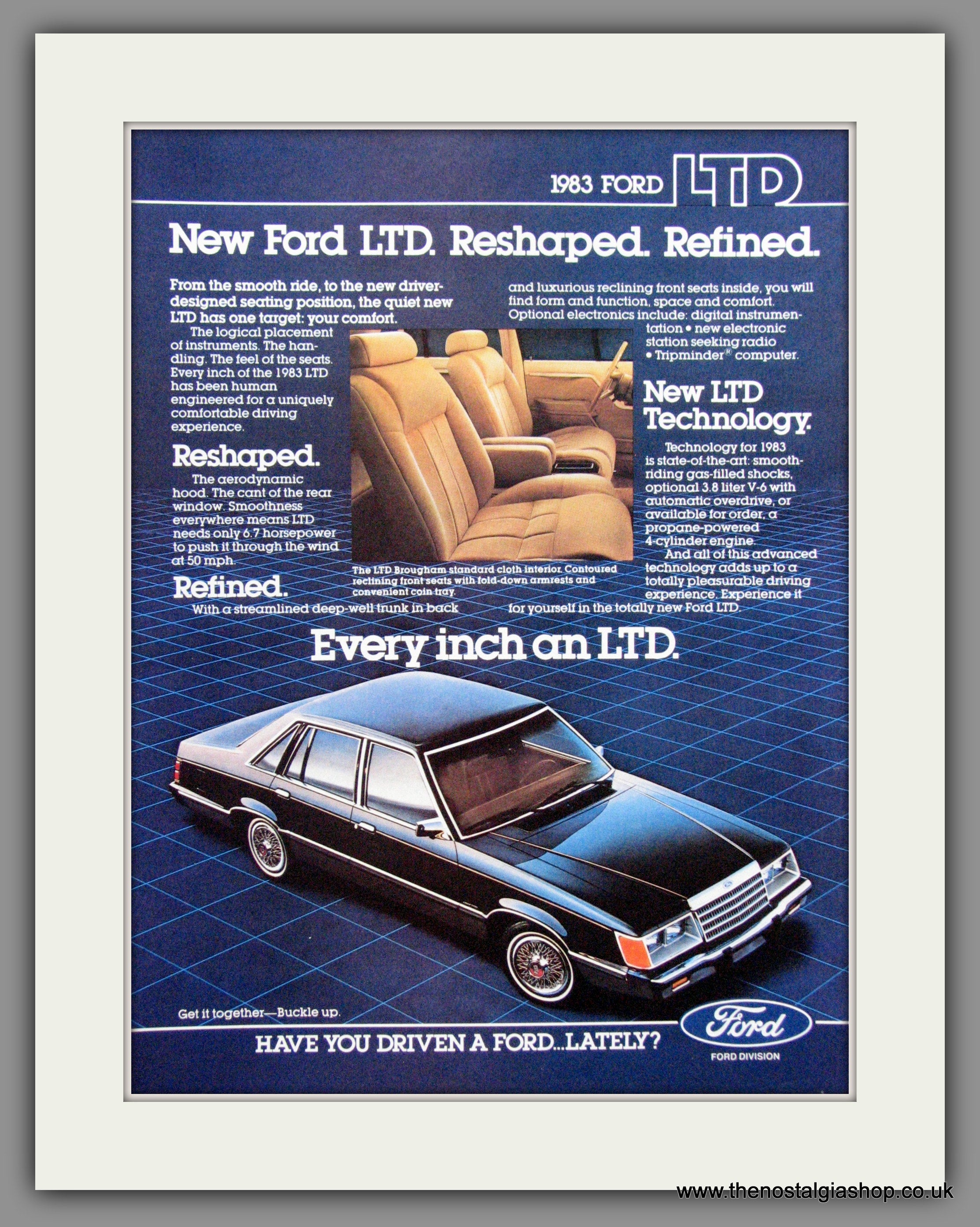 Ford LTD. 1983 Original American Advert (ref AD52155) – The Nostalgia Shop