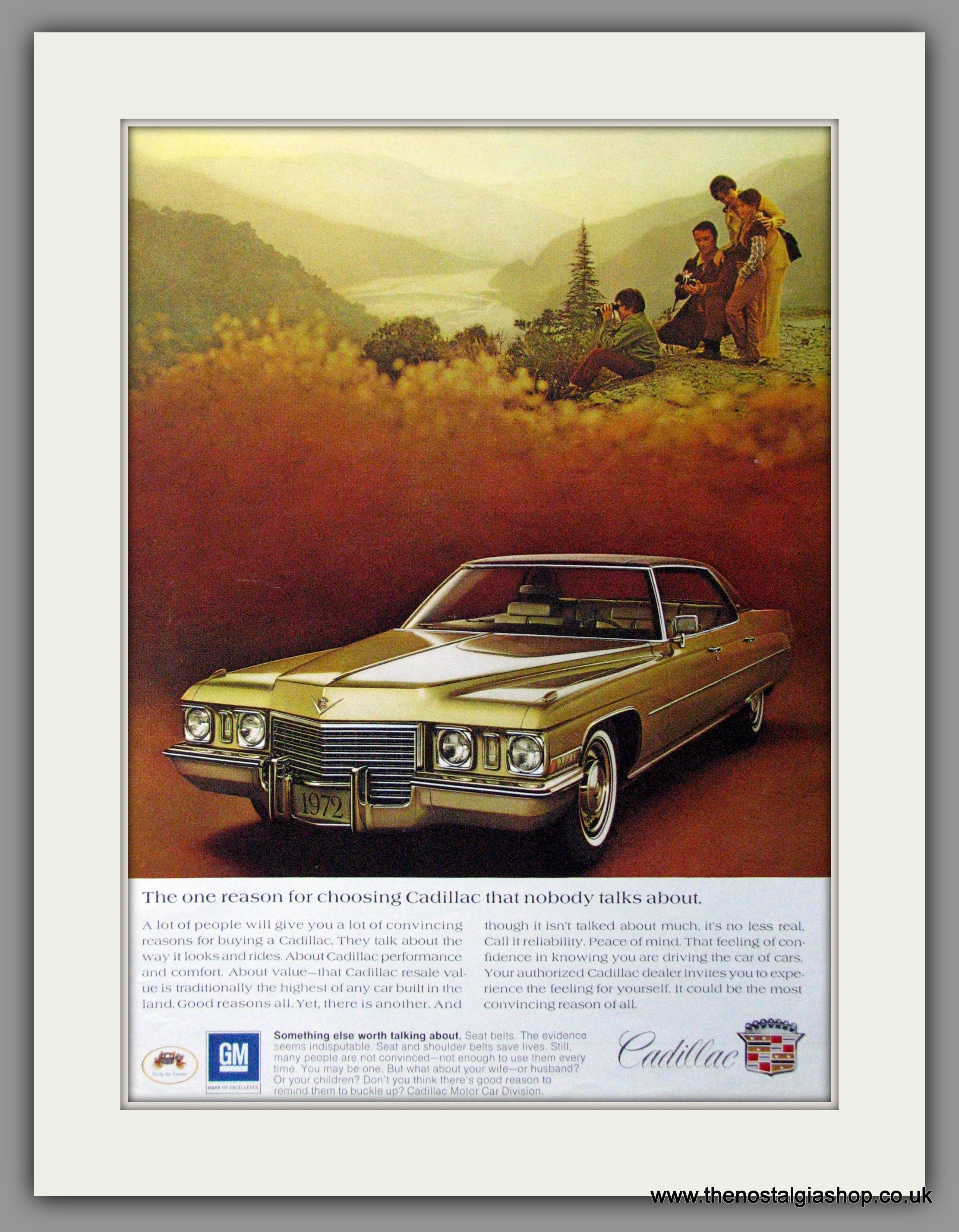 Cadillac 1972. Original American Advert (ref AD52194) – The Nostalgia Shop