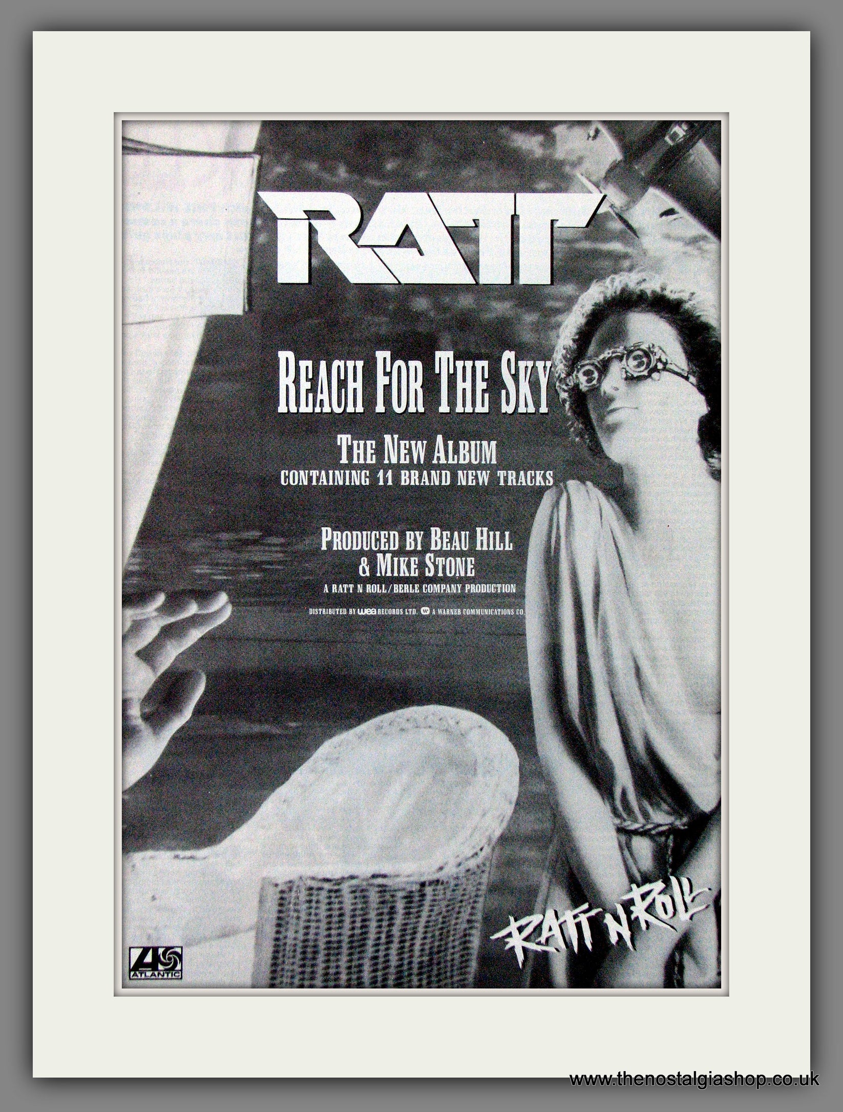 Ratt, Reach For The Sky. 1988 Original Advert (ref AD54436) – The ...