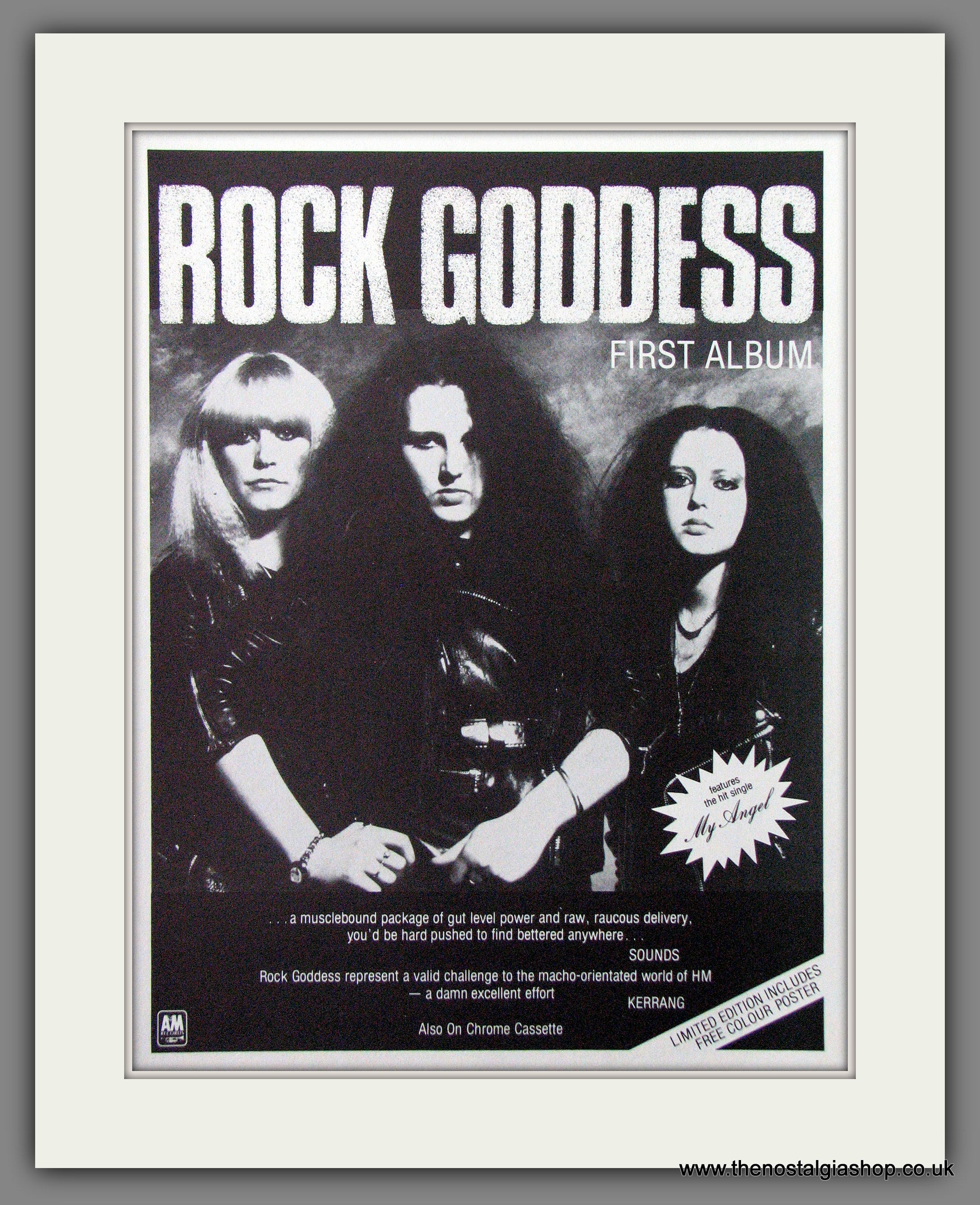 Rock Goddess, First Album. 1983 Original Advert (ref AD54498) – The ...