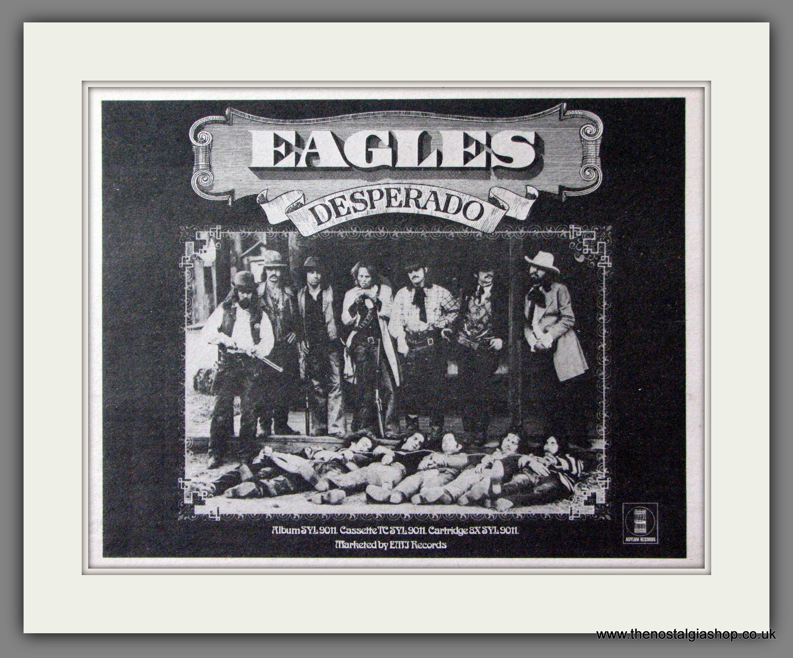 Eagles (The) Desperado. Original Advert 1973 (ref AD52930) – The ...