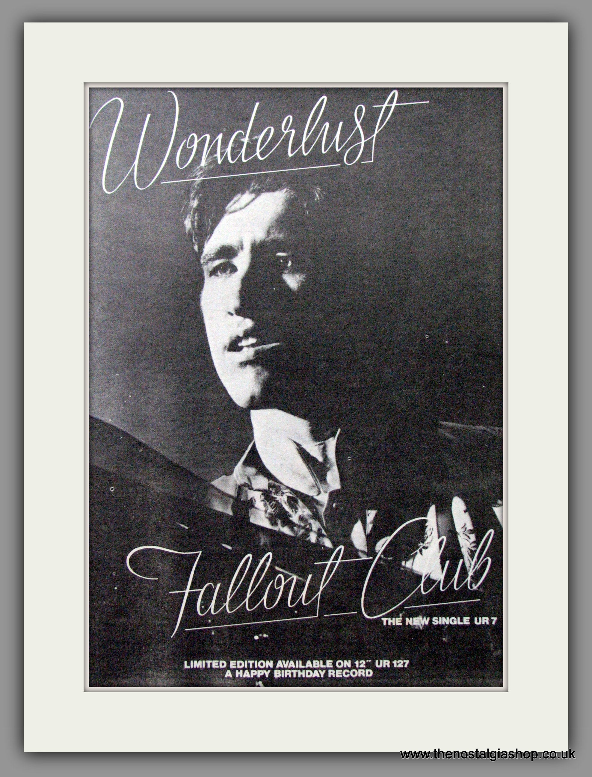 Fallout Club, Wonderlust. 1981 Original Advert (ref AD53199) – The ...