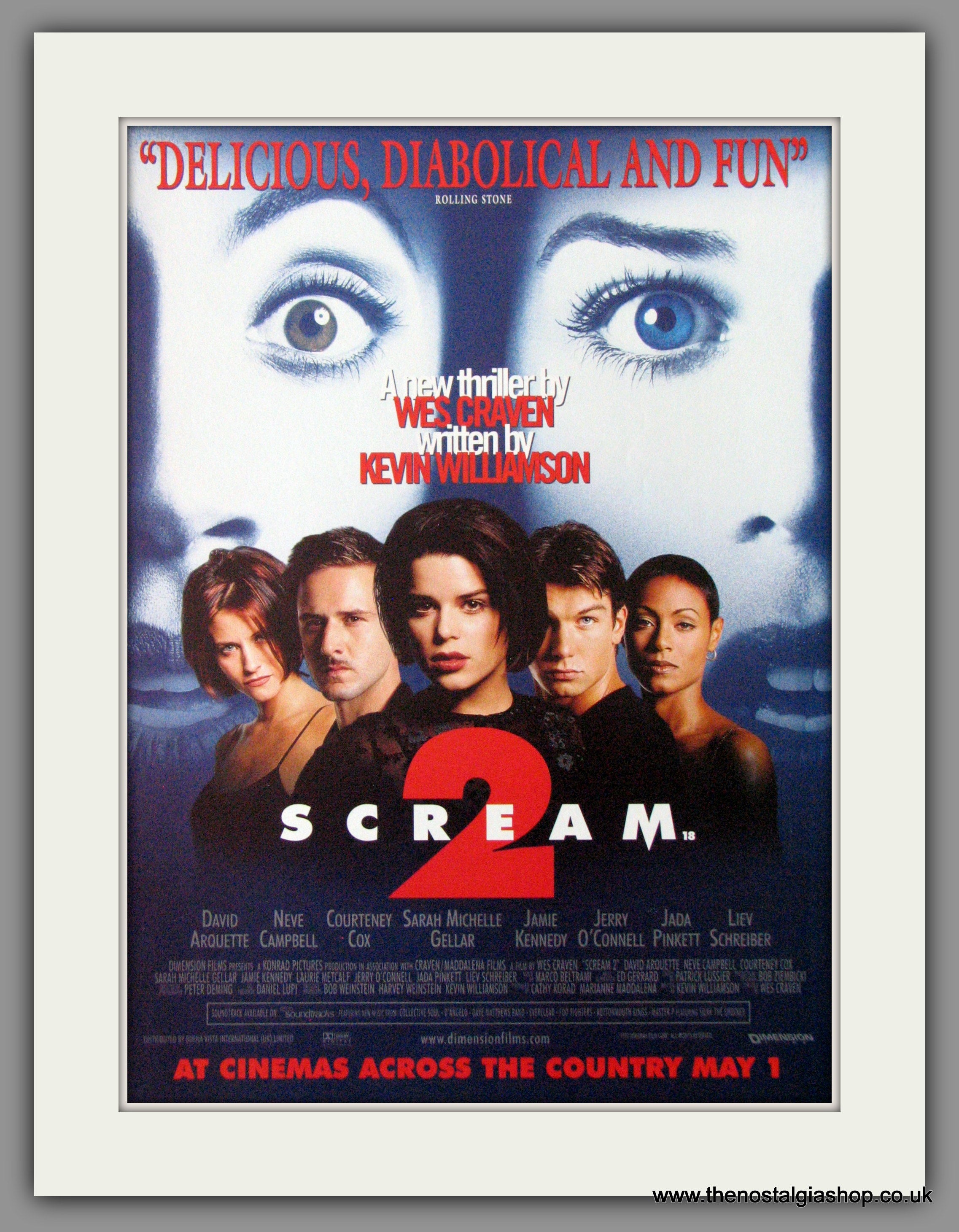 Scream 2. 1998 Original Advert (ref AD54163) – The Nostalgia Shop