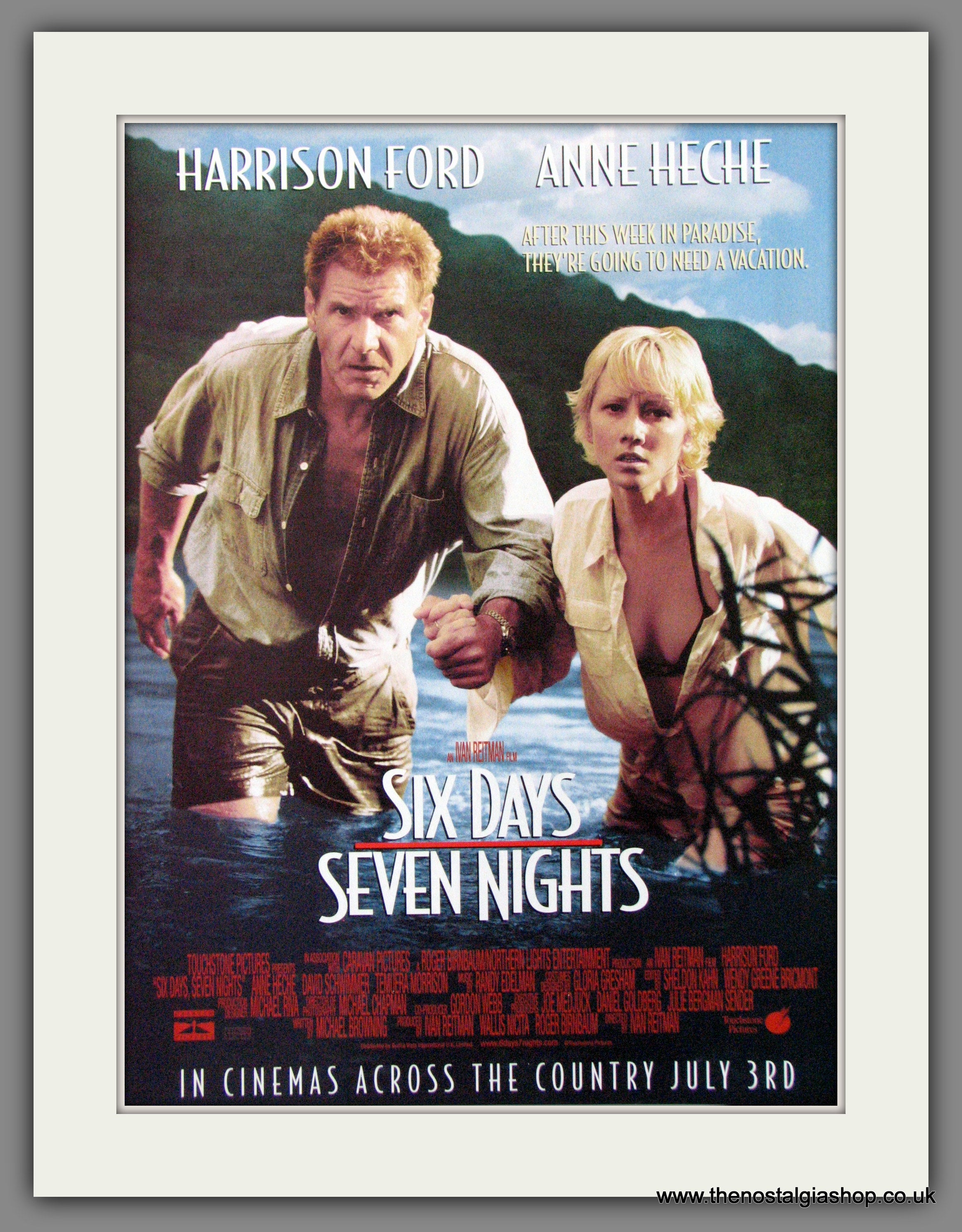Six Days Seven Nights. 1998 Original Advert (ref AD54203) – The ...