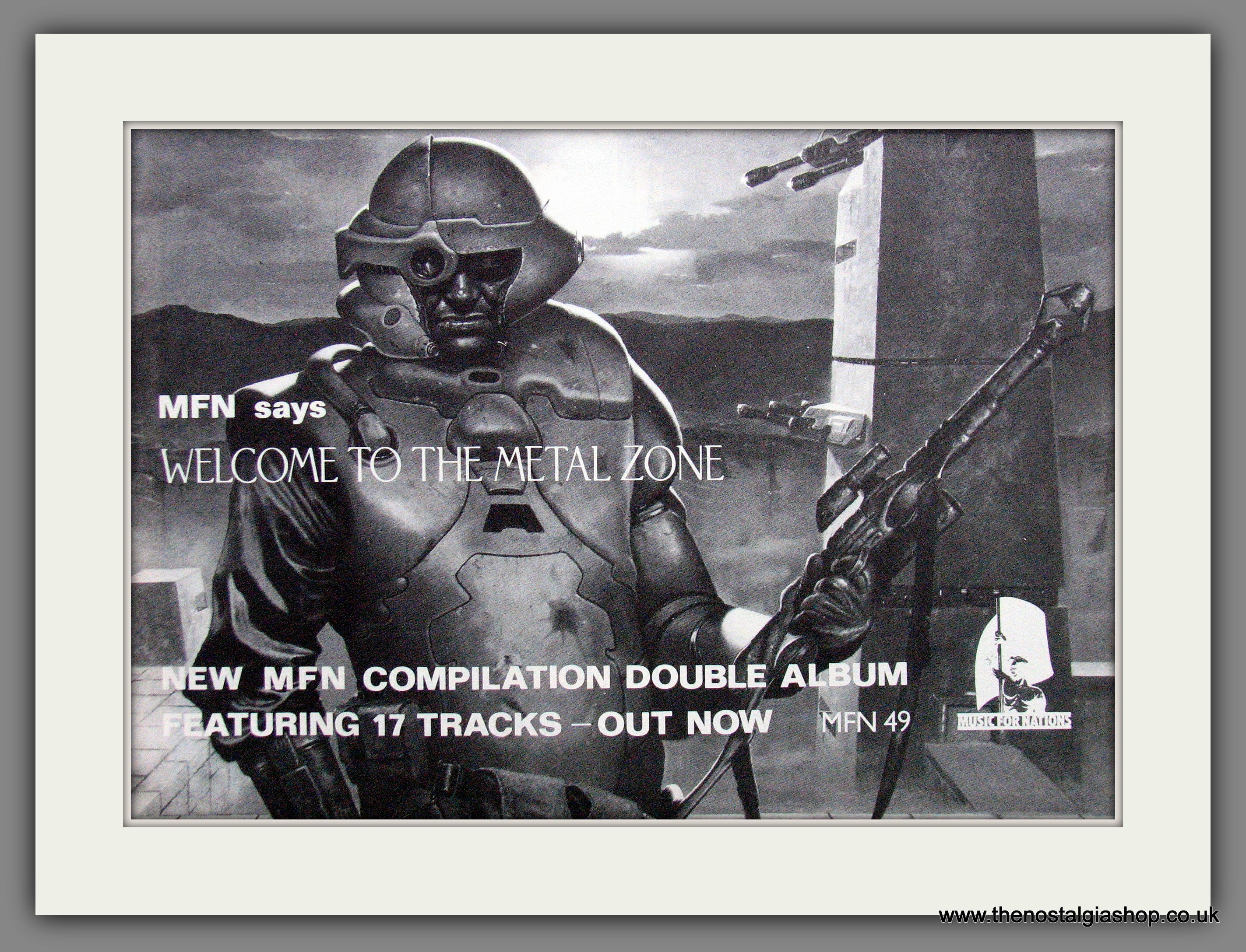 MFN. Welcome To The Metalzone. 1985 Original Advert (ref AD54104) – The ...
