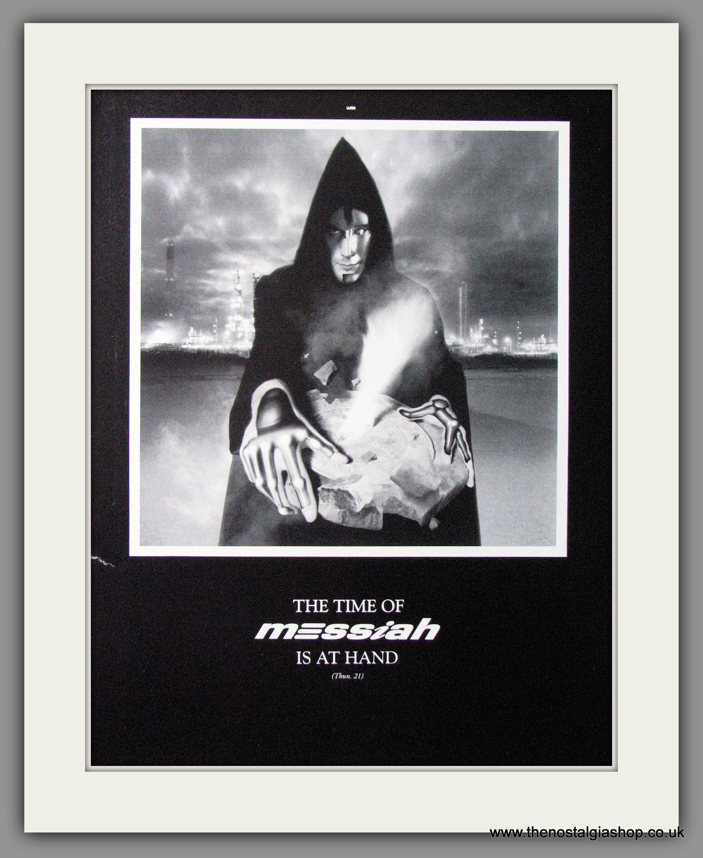 Messiah, Their Time Is At Hand. 1993 Original Advert (ref AD54120 ...