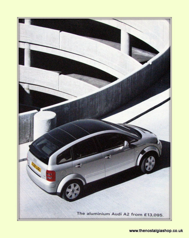 Audi A2 Original Advert 2001 (ref AD6786) – The Nostalgia Shop