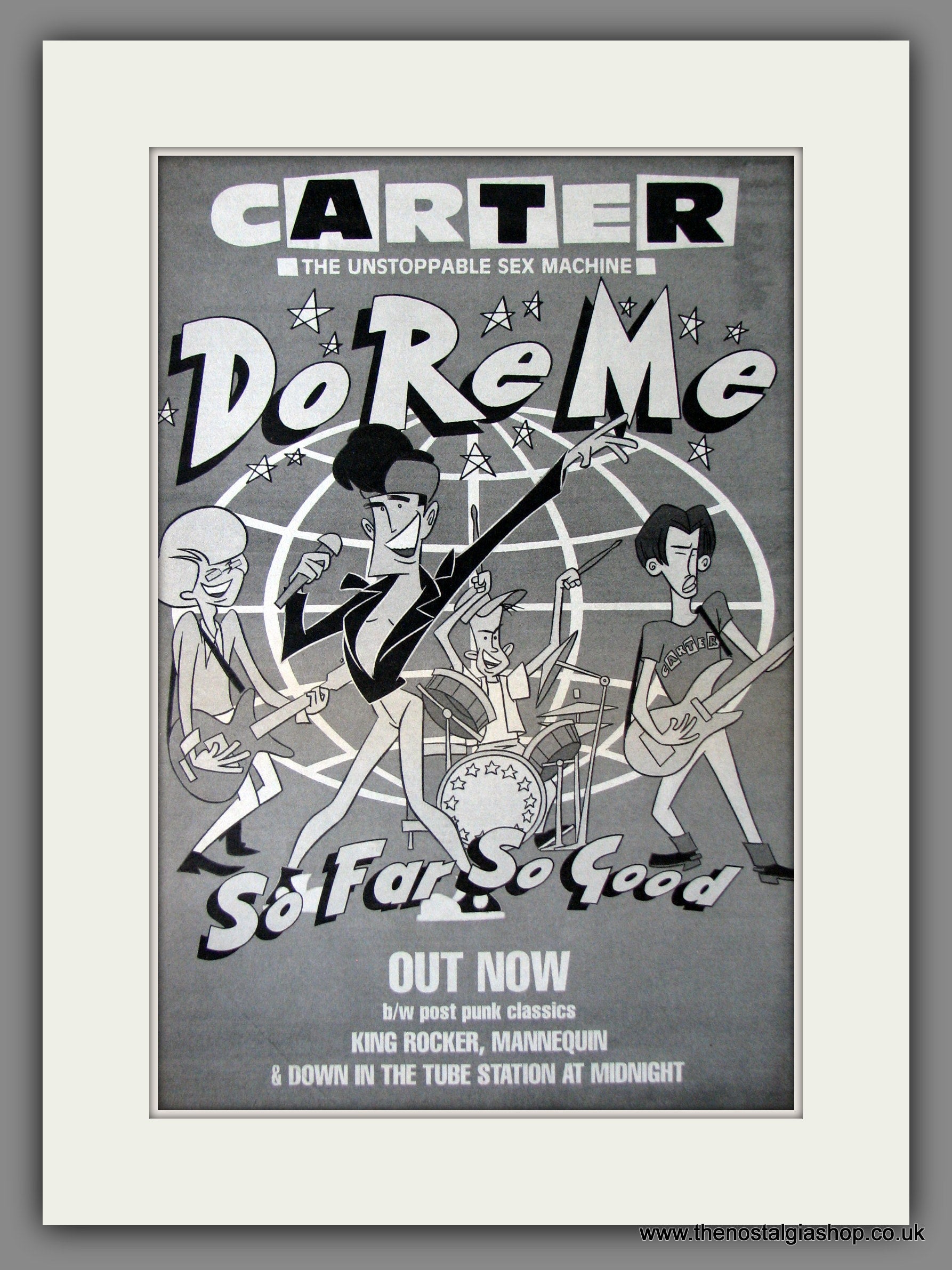 Carter. Do Re Me. Original Advert 1992 (ref AD11878) – The Nostalgia Shop
