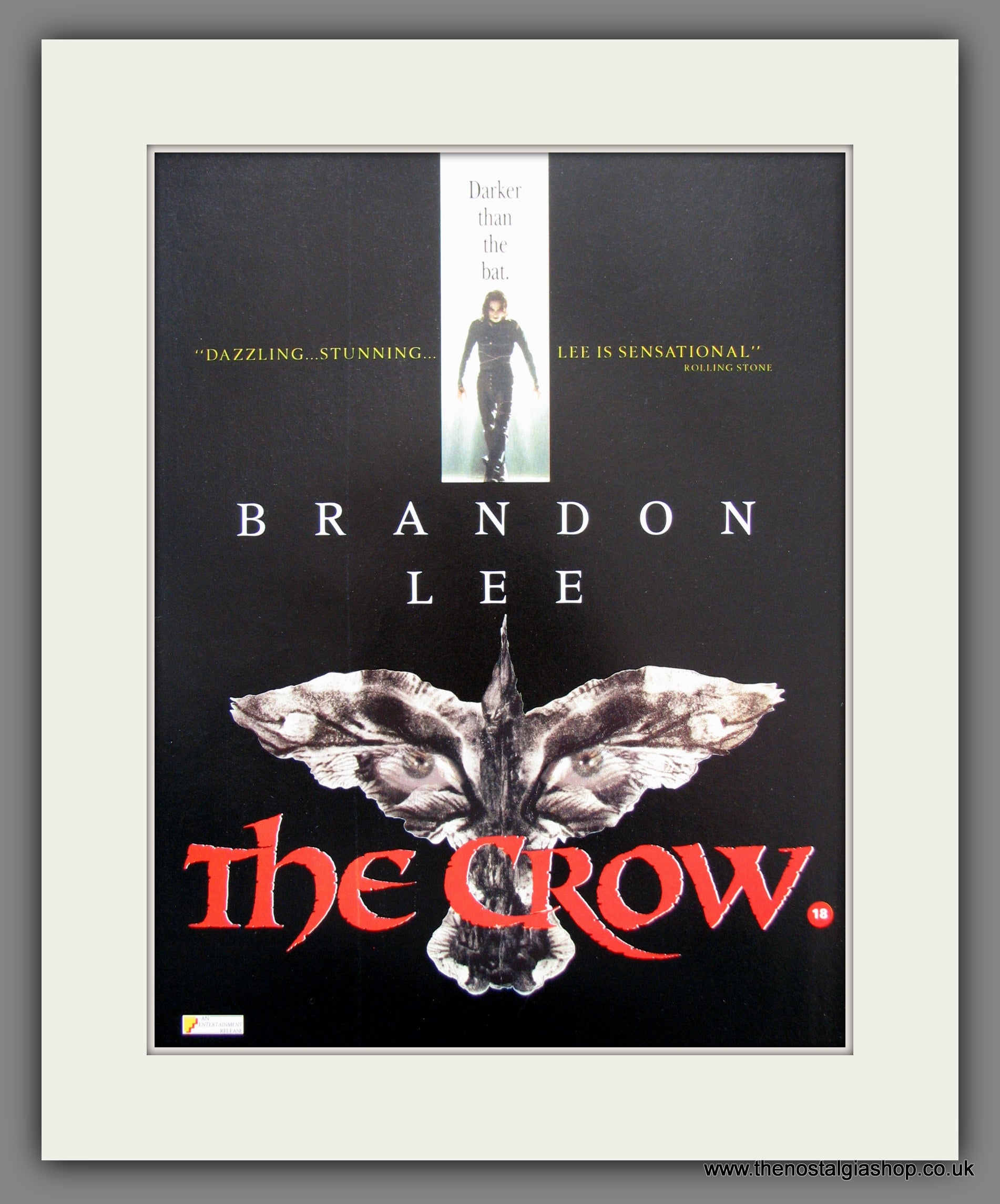 The Crow. 1994 Original Advert (ref AD54835) – The Nostalgia Shop
