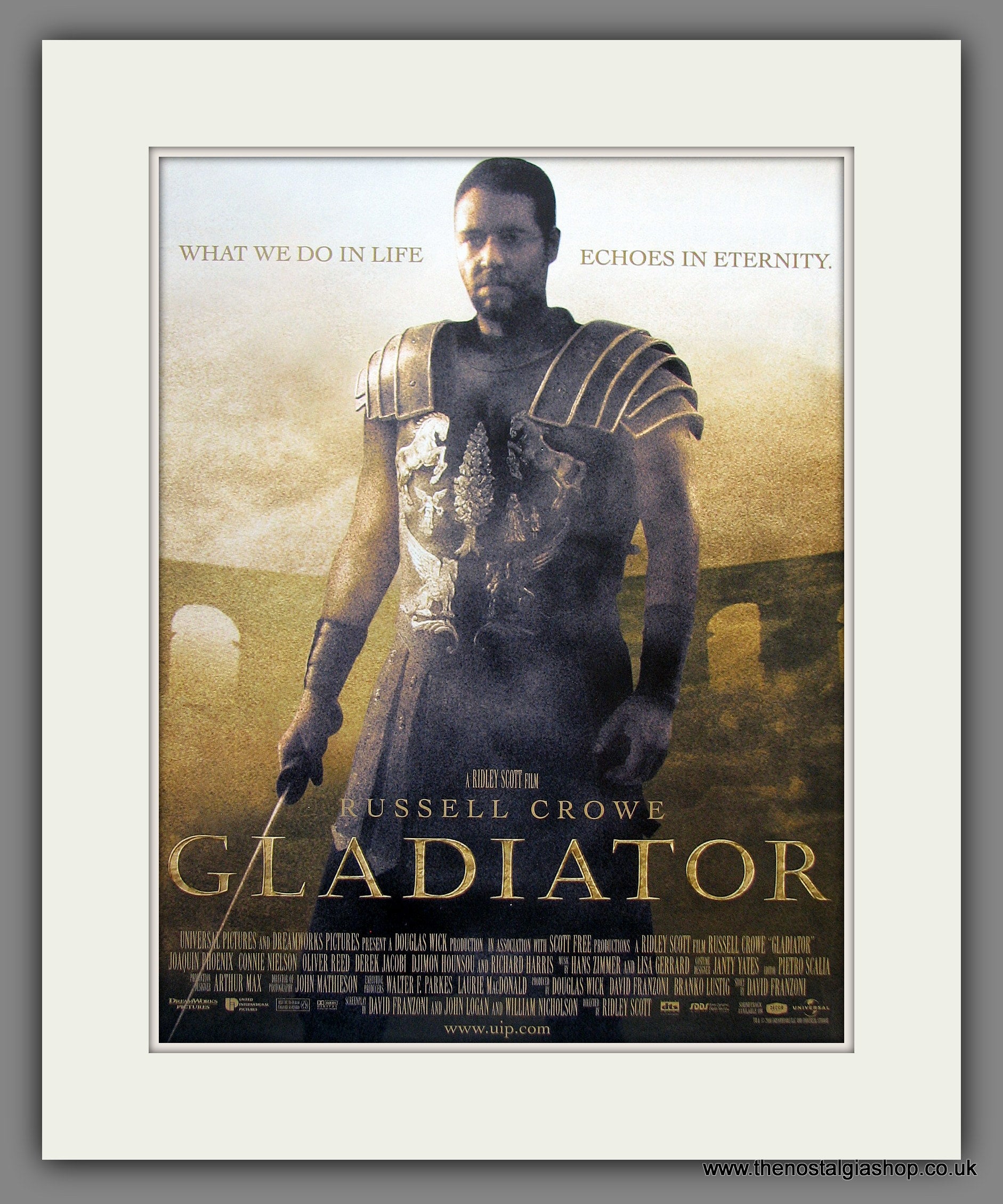 Gladiator. Set Of 2 2000 Original Adverts (ref AD54923) – The Nostalgia ...