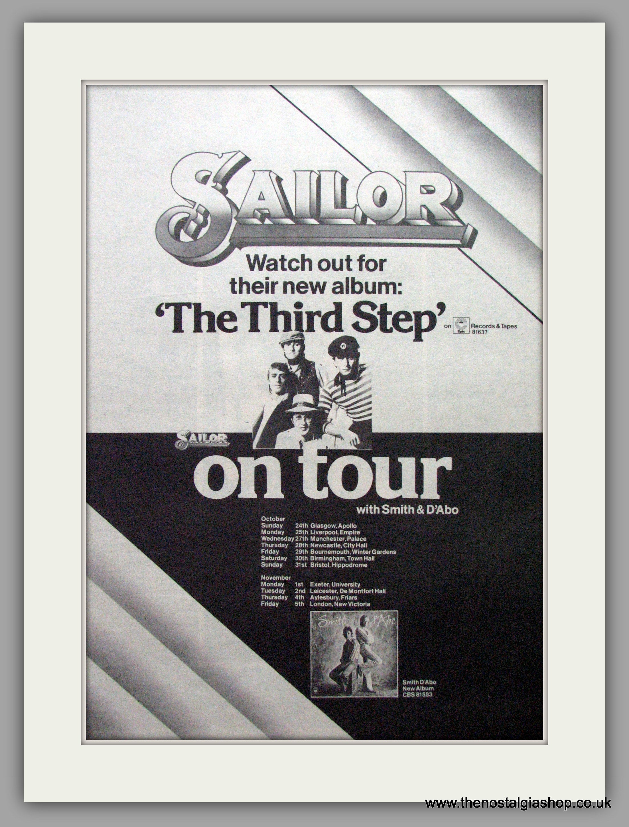 Sailor. The Third Step. Vintage Advert 1976 (ref AD9631) – The ...