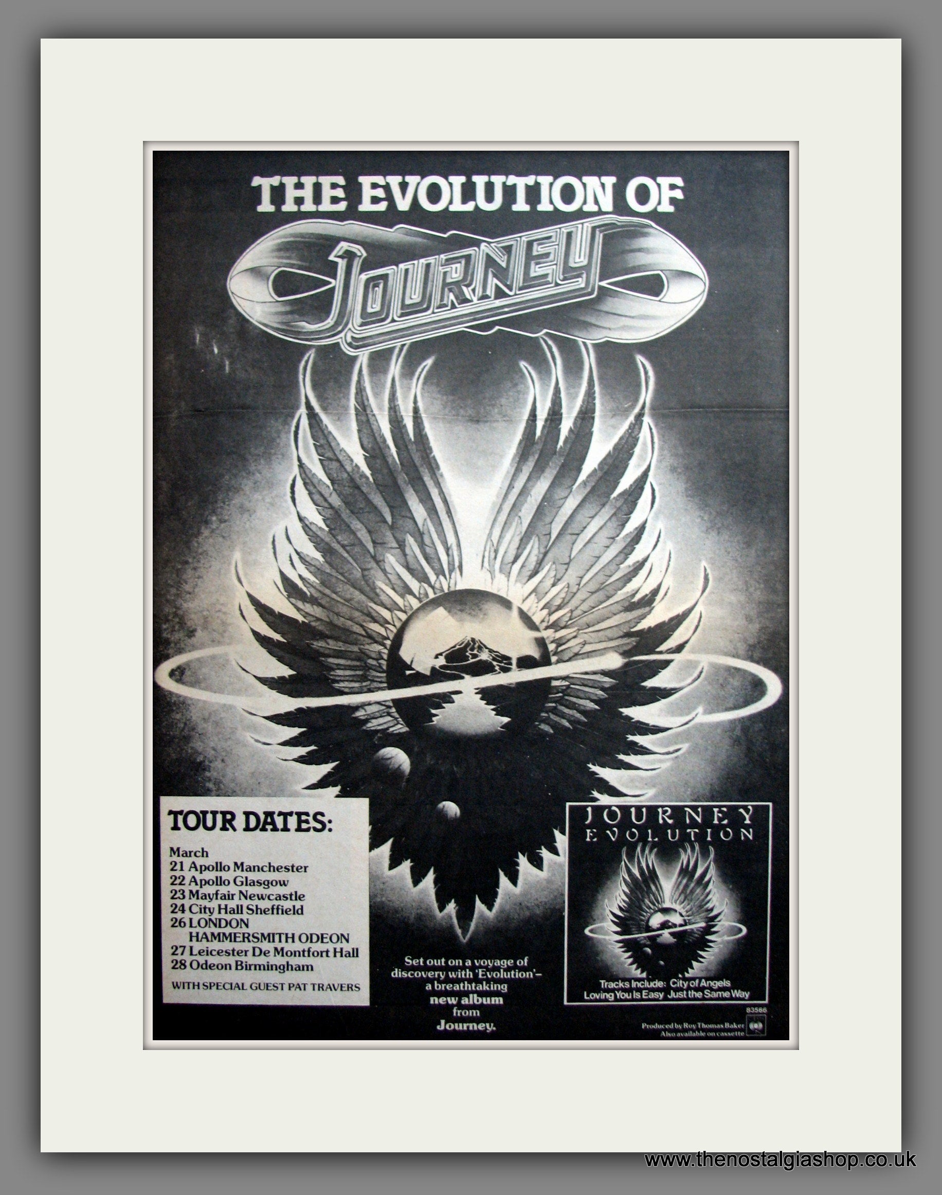 Journey, Evolution. UK Tour. Original Advert 1979 (ref AD12311) – The ...