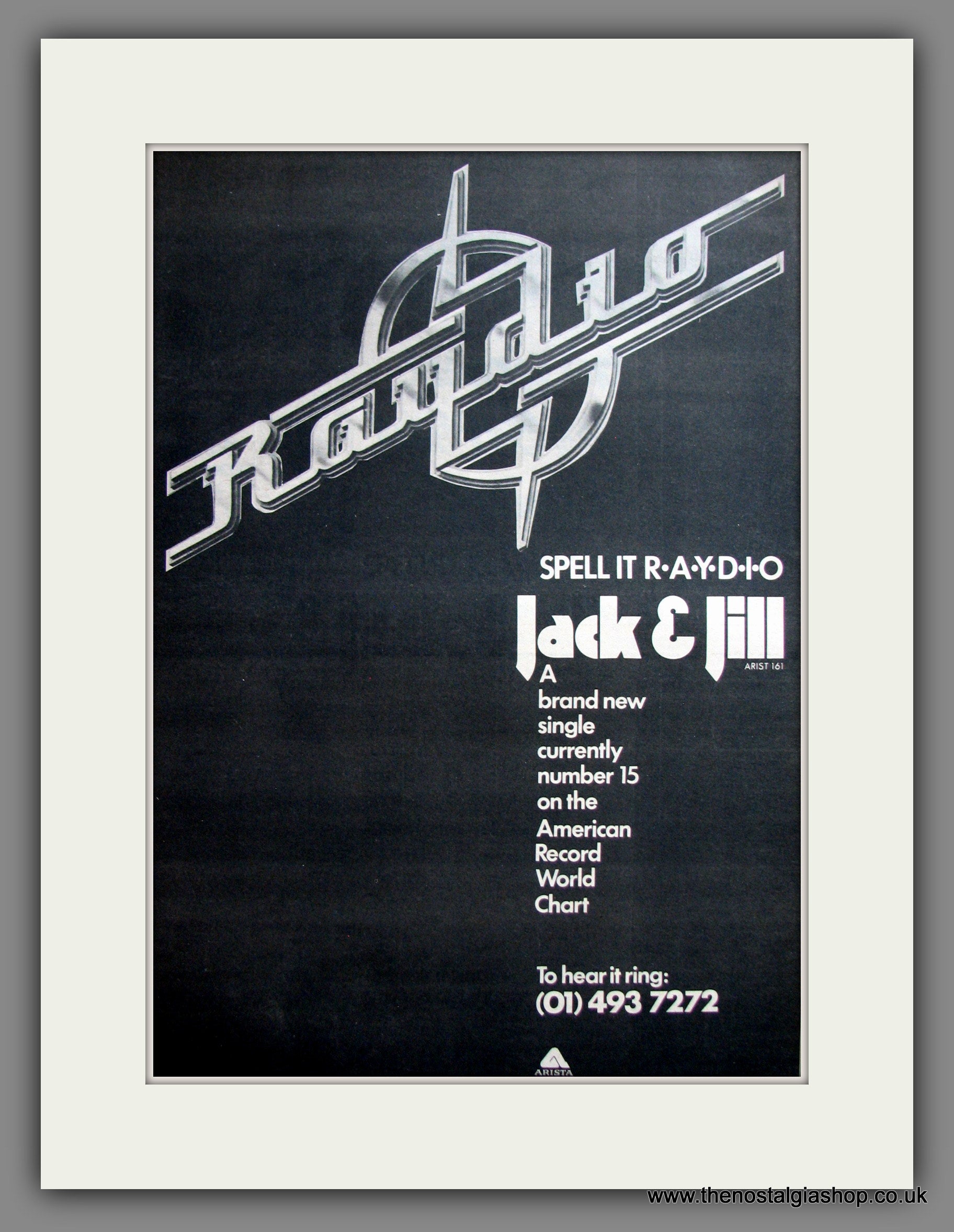 Raydio Jack & Jill. Original Advert 1978 (ref AD12516) – The Nostalgia Shop