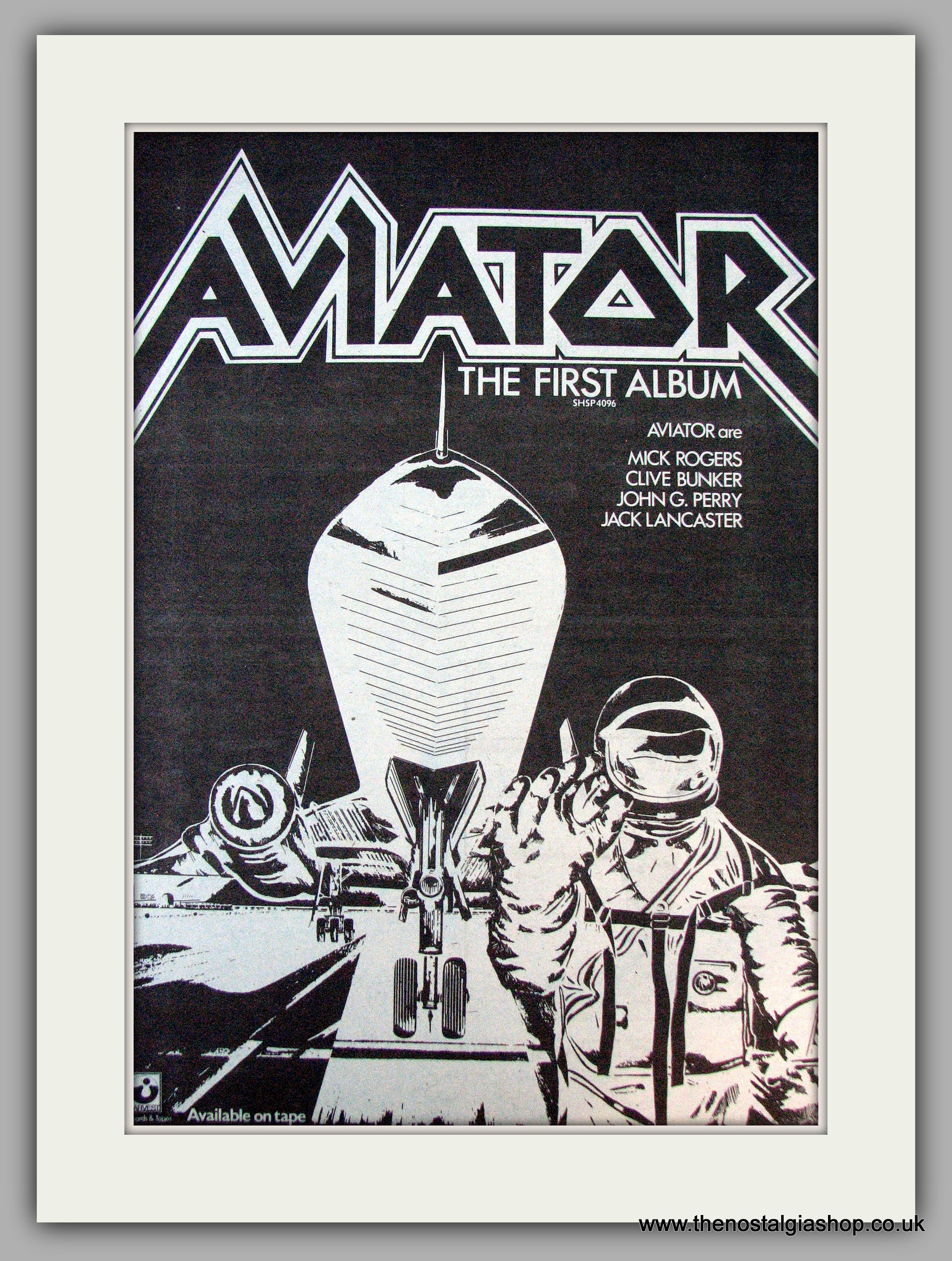 Aviator. Debut Album. Vintage Advert 1979 (ref AD9890) – The Nostalgia Shop