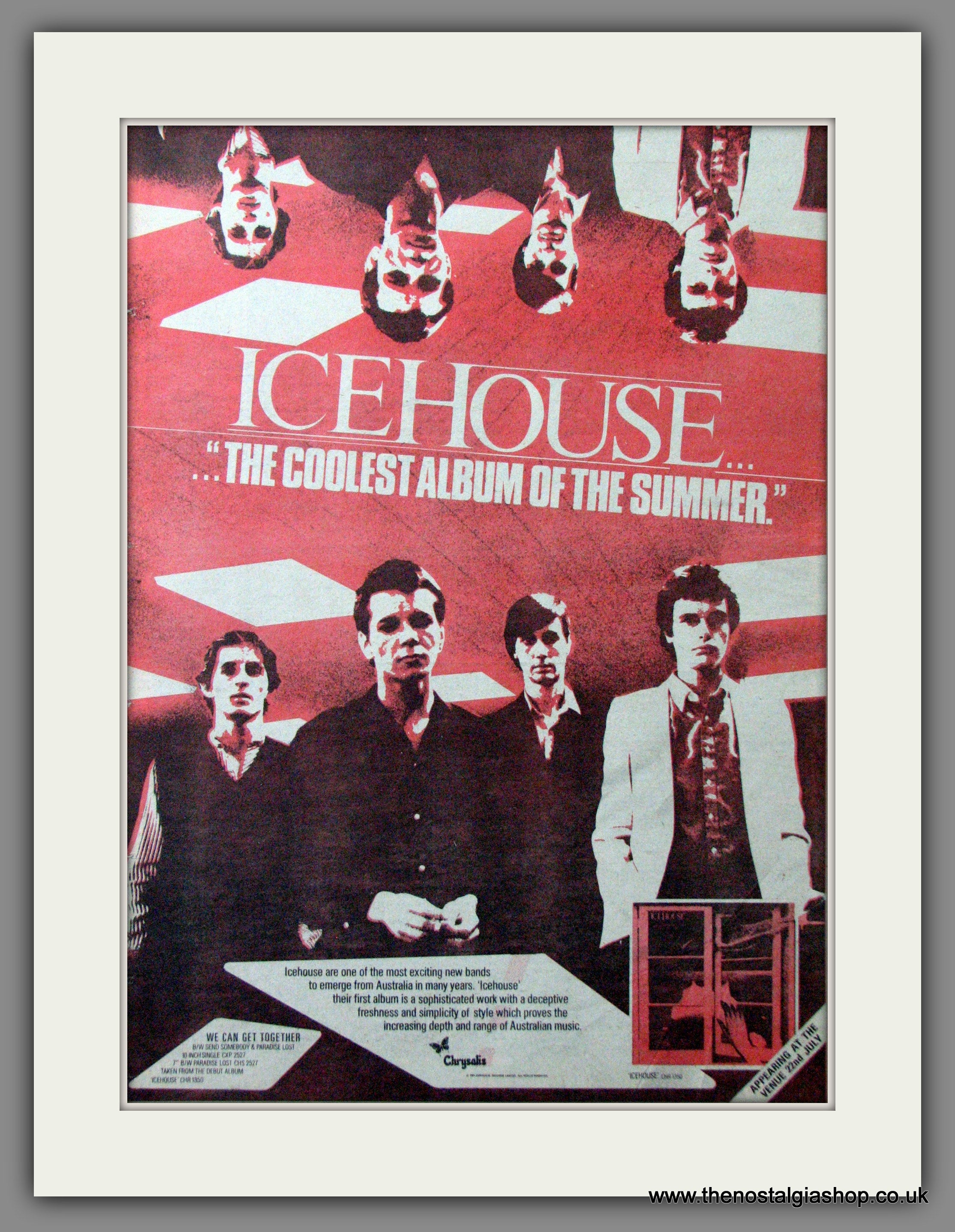 Icehouse. Debut Album. Original Advert 1981 (ref AD12161) – The ...