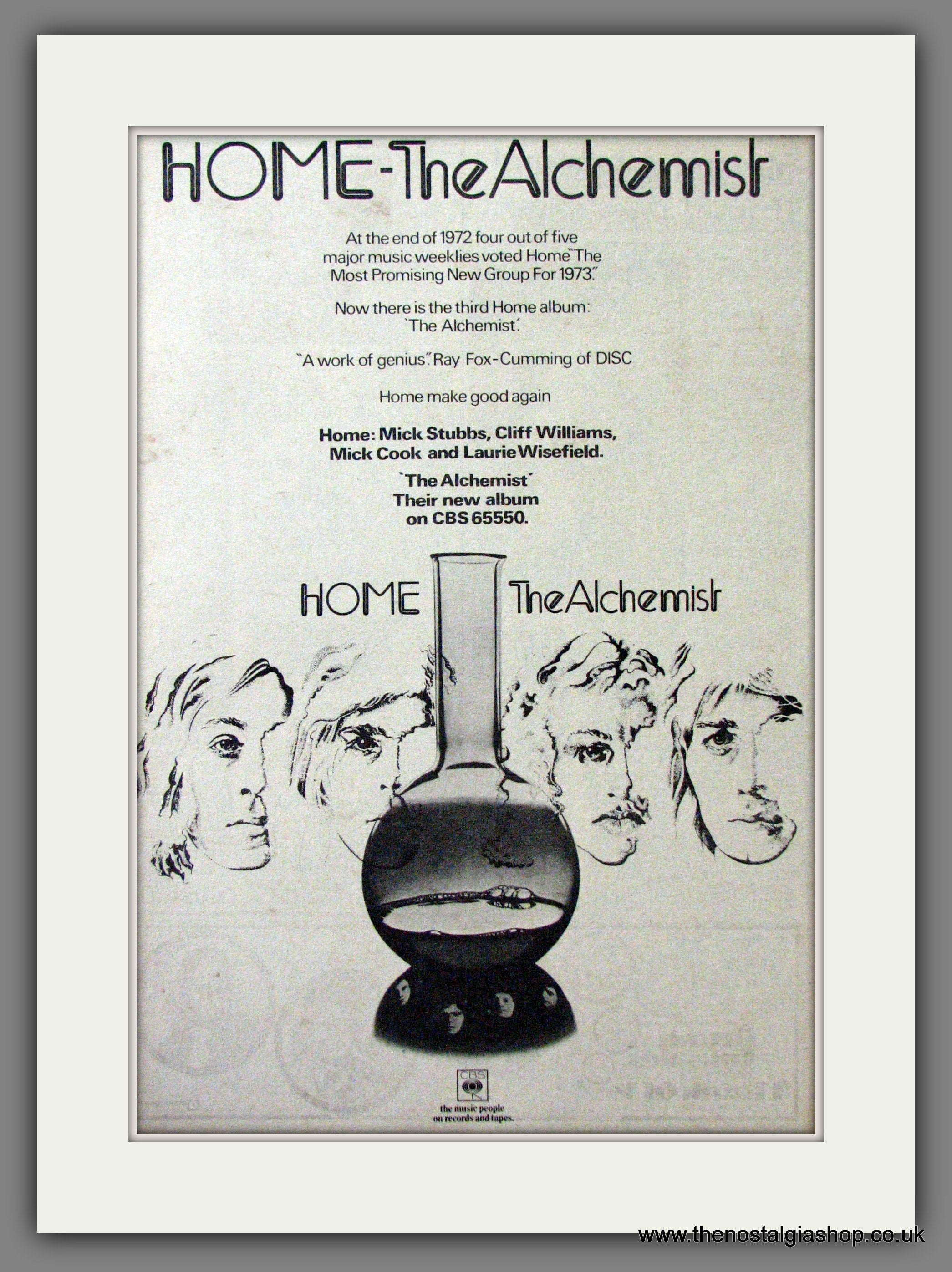 Home. The Alchemist. Original Advert 1973 (ref AD12255) – The Nostalgia ...