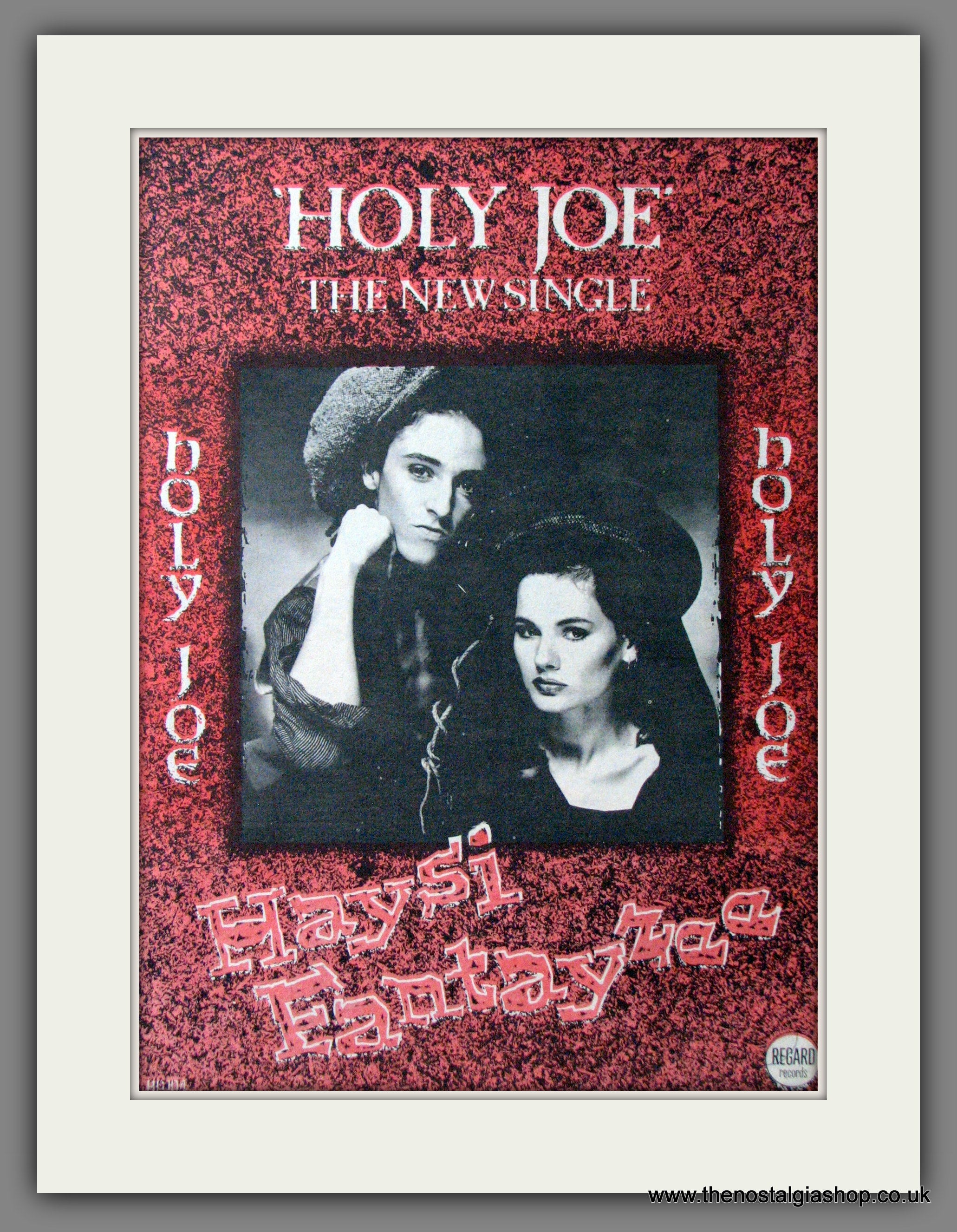 Haysi Fantayzee. Holy Joe. Original Advert 1982 (ref AD12269) – The ...