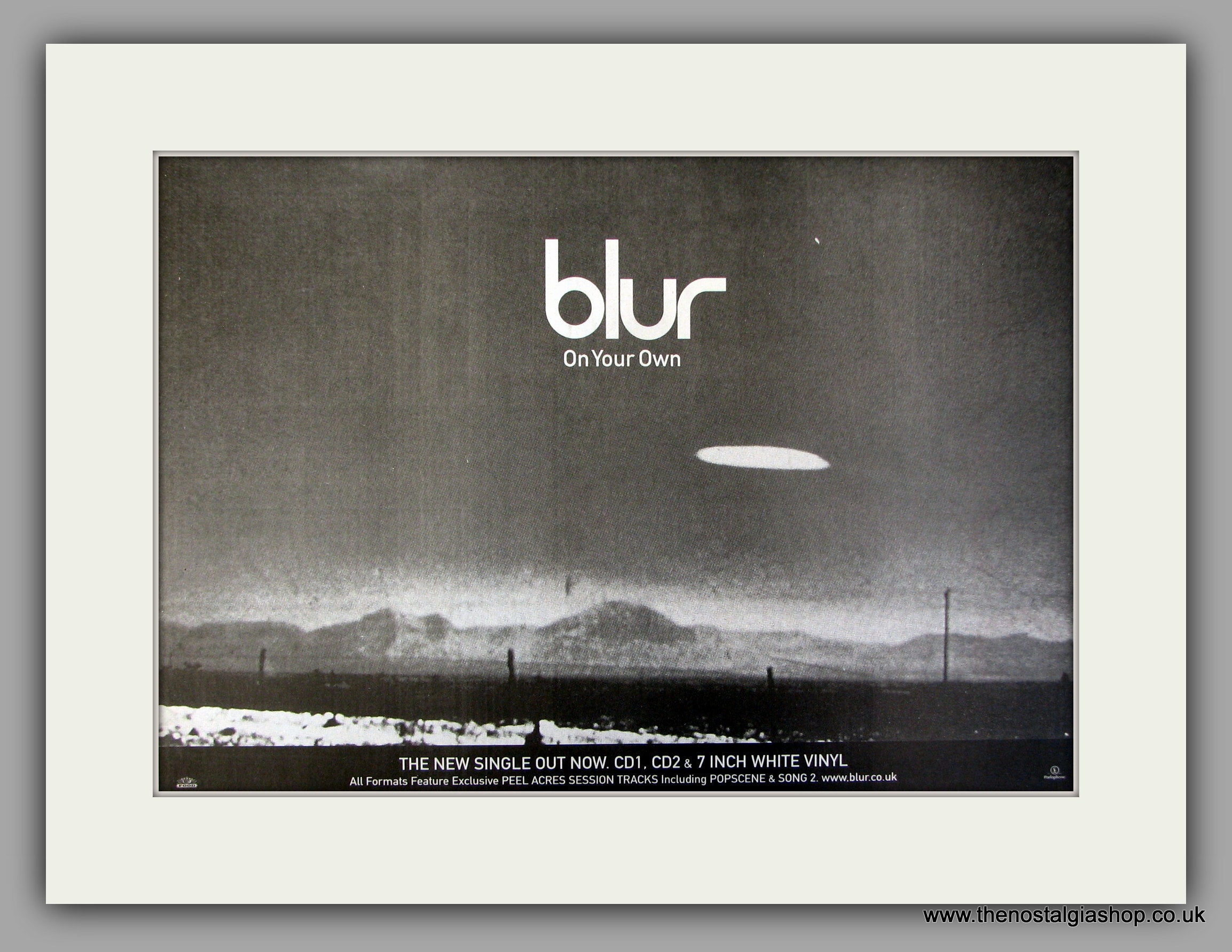 Blur On Your Own. Original Vintage Advert 1997 (ref AD10153) – The ...