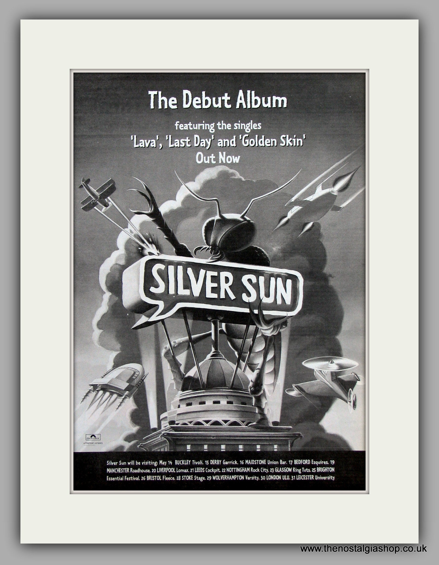 Silver Sun The Debut Album. Original Vintage Advert 1997 (ref AD10188 ...