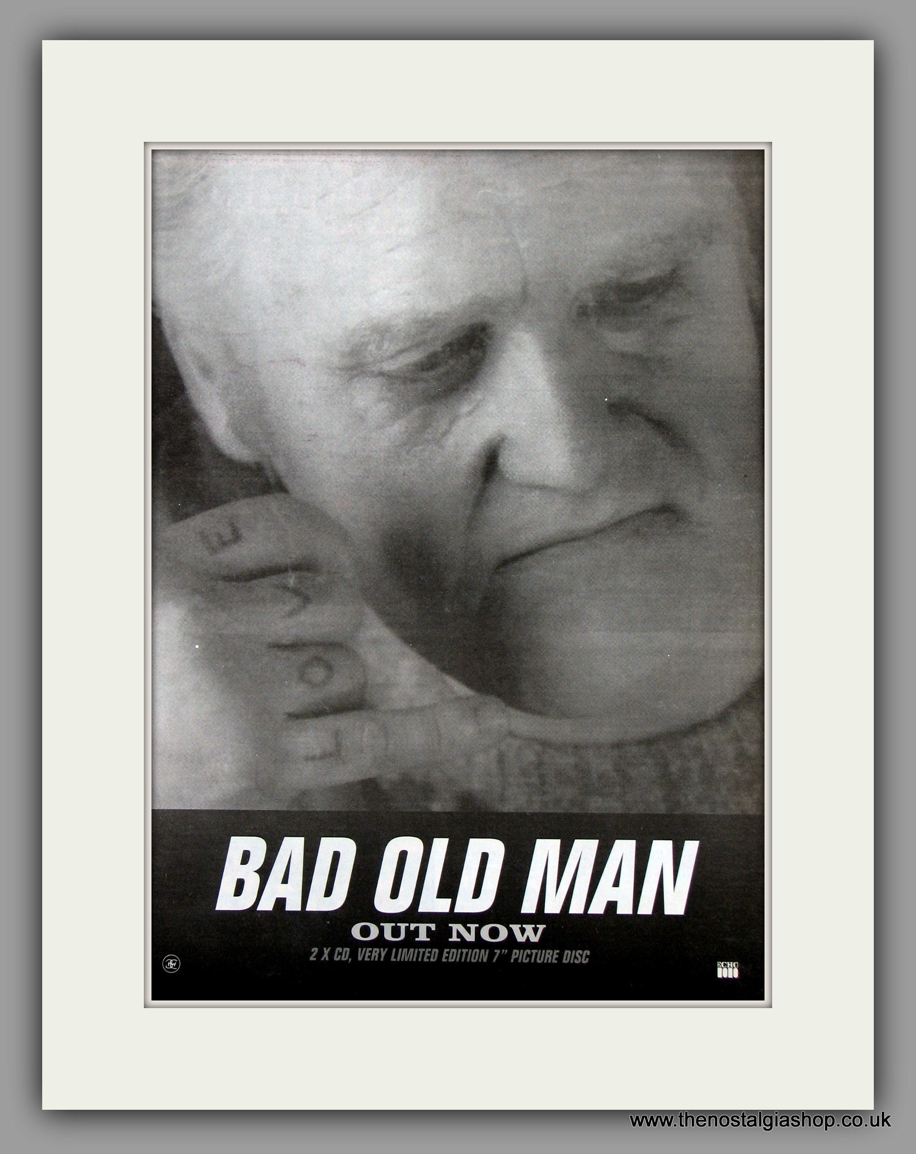 Baby Bird Bad Old Man. Original Vintage Advert 1998 (ref AD10217) – The ...