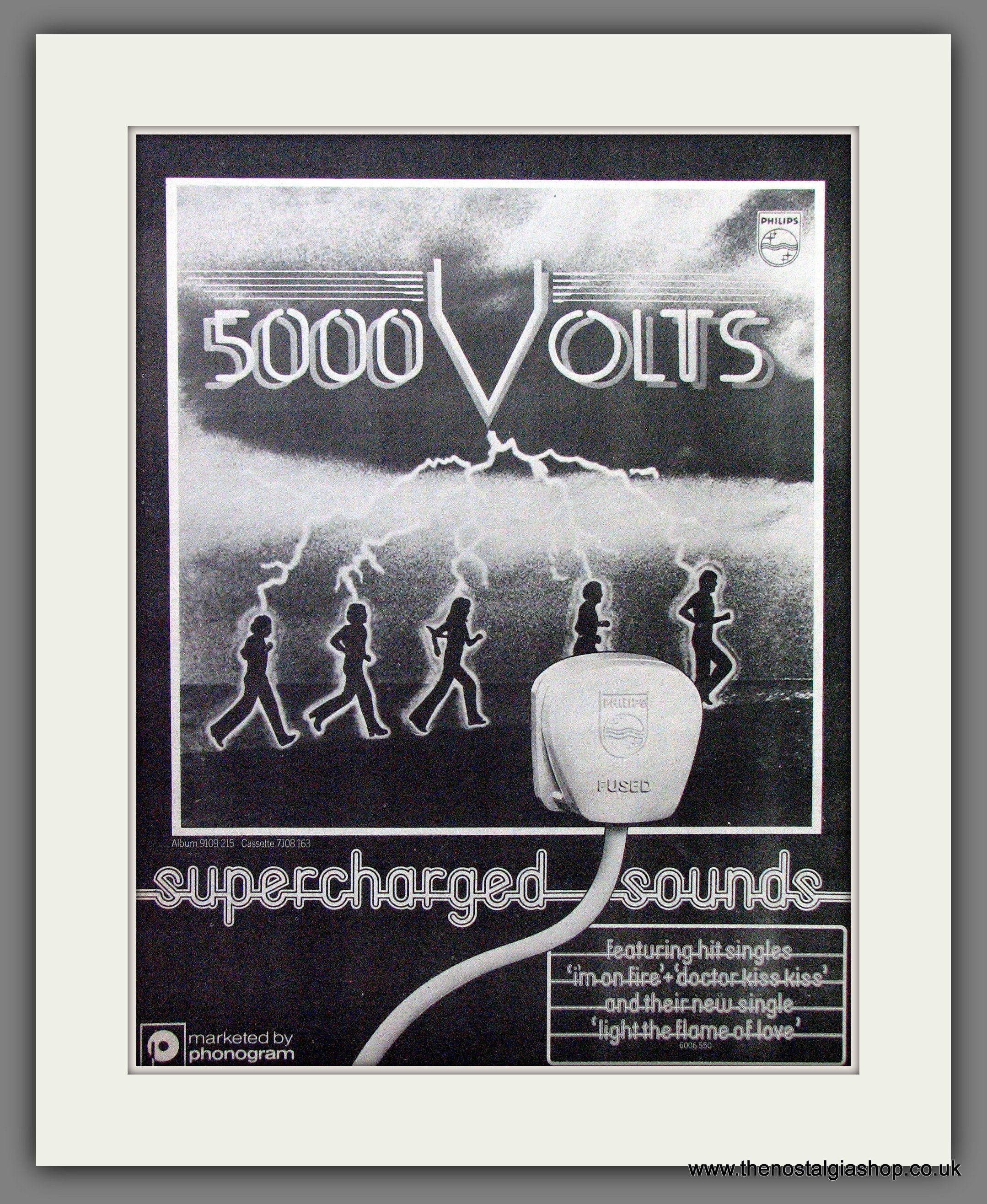 5000 Volts Light The Flame Of Love. Original Advert 1976 (ref AD13018 ...