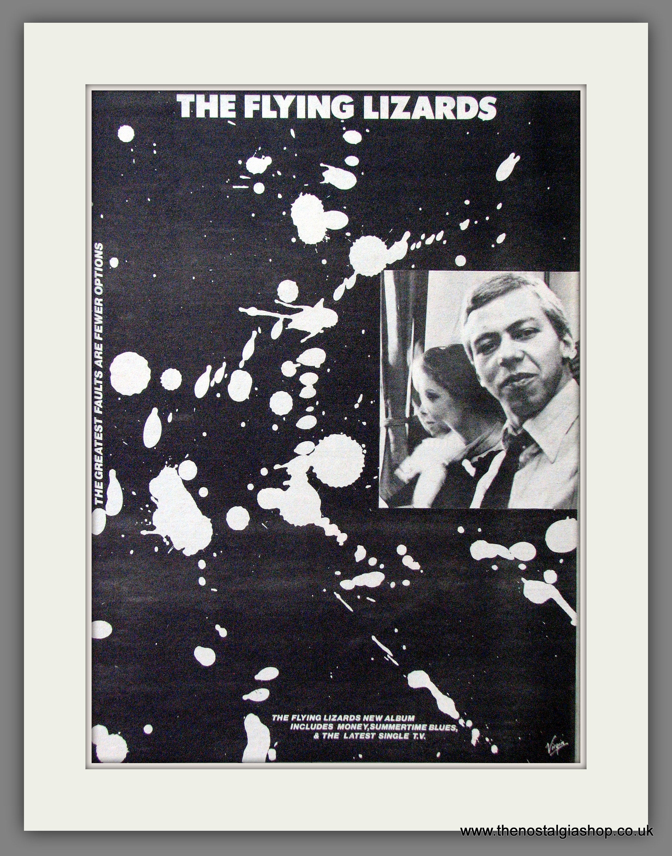 Flying Lizards (The) New Album. Original Advert 1980 (ref AD13055 ...