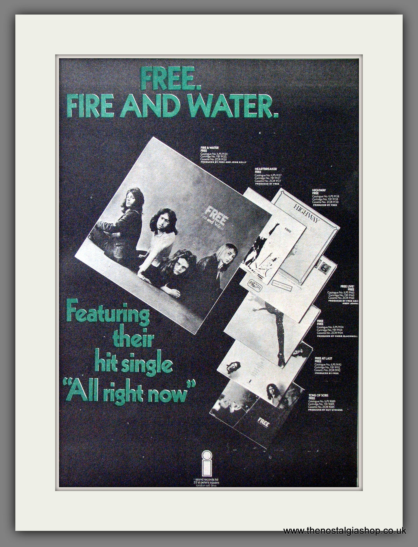 Free Fire And Water. Original Advert 1973 (ref AD13084) – The Nostalgia ...
