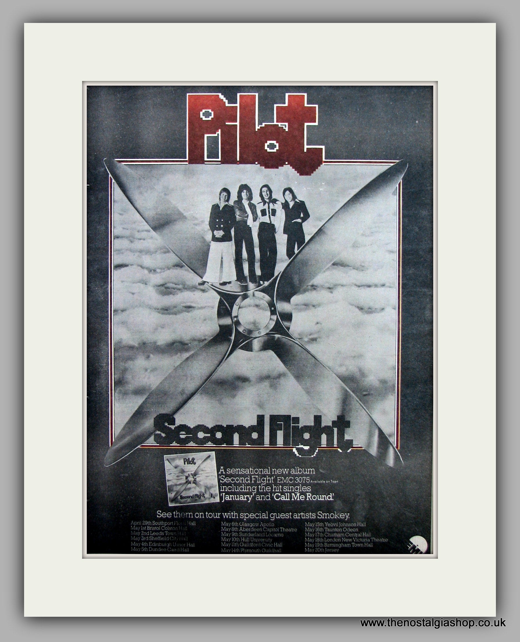 Pilot-Second Flight. Original Vintage Advert 1975 (ref AD10519) – The ...