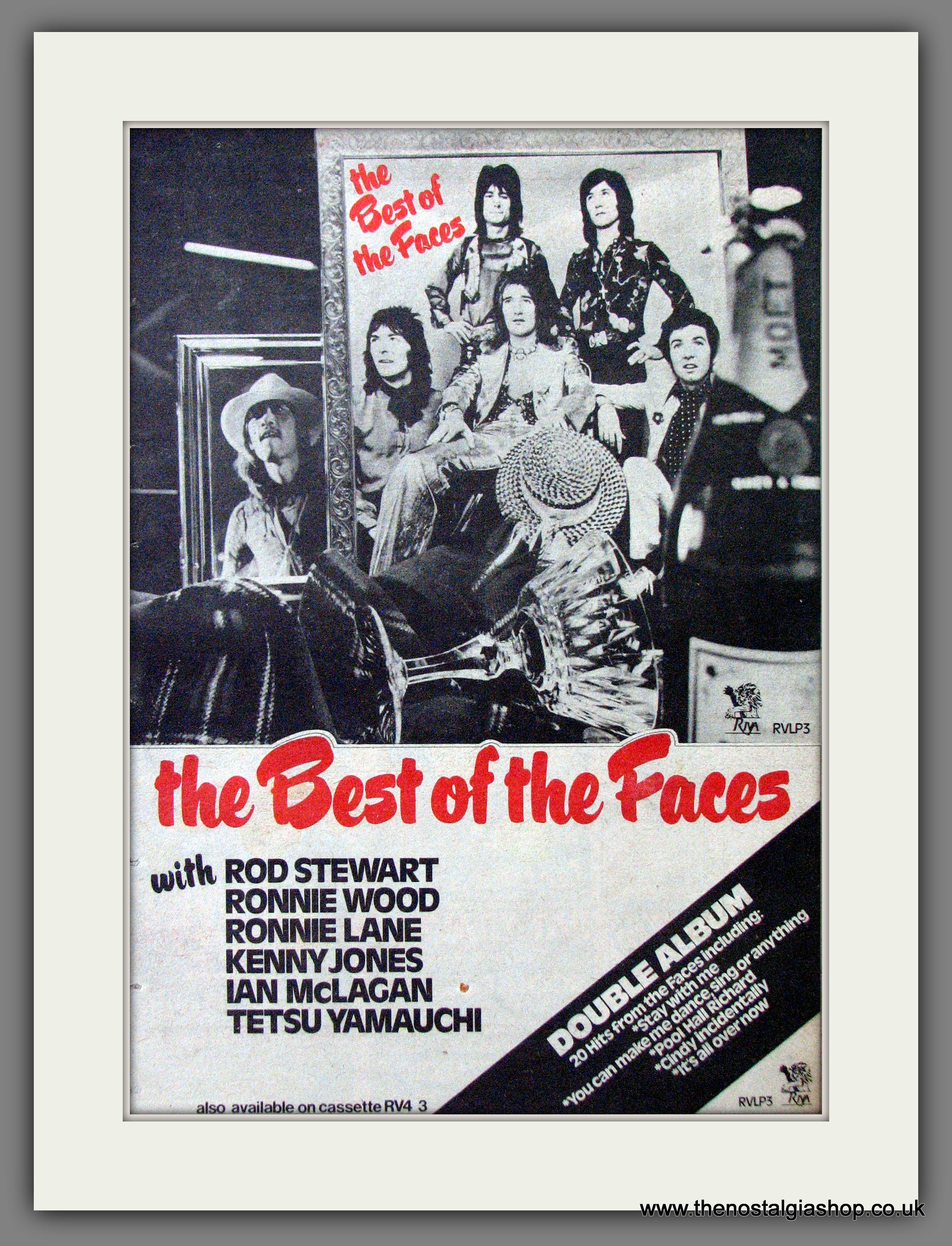 Faces The Best Of. Original Advert 1977 (ref AD13088) – The Nostalgia Shop