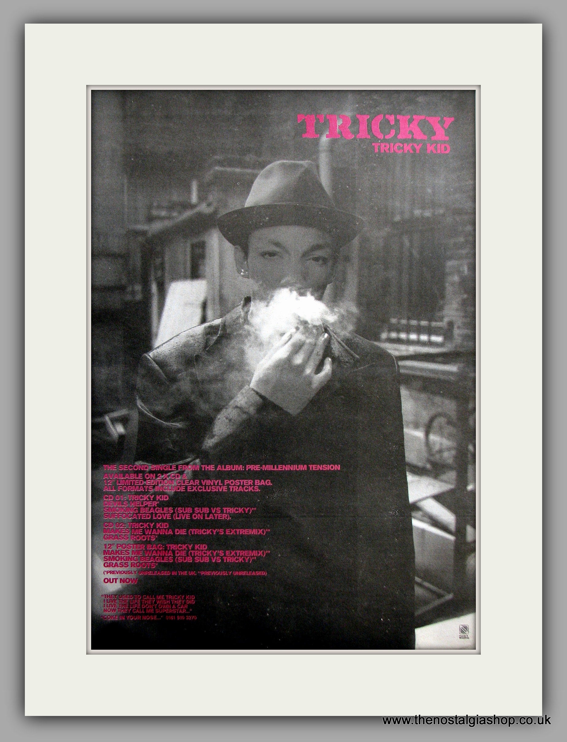 Tricky - Tricky Kid. Original Vintage Advert 1997 (ref AD11124) – The ...