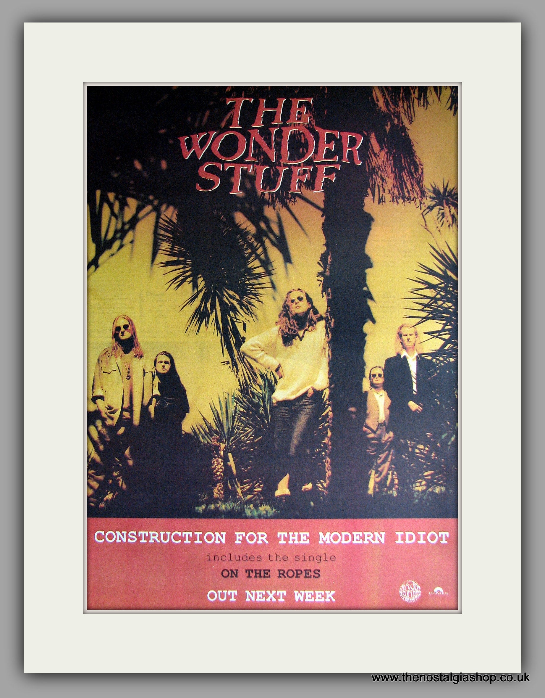 Wonder Stuff (The) - Construction For The Modern Idiot. Original Vinta ...