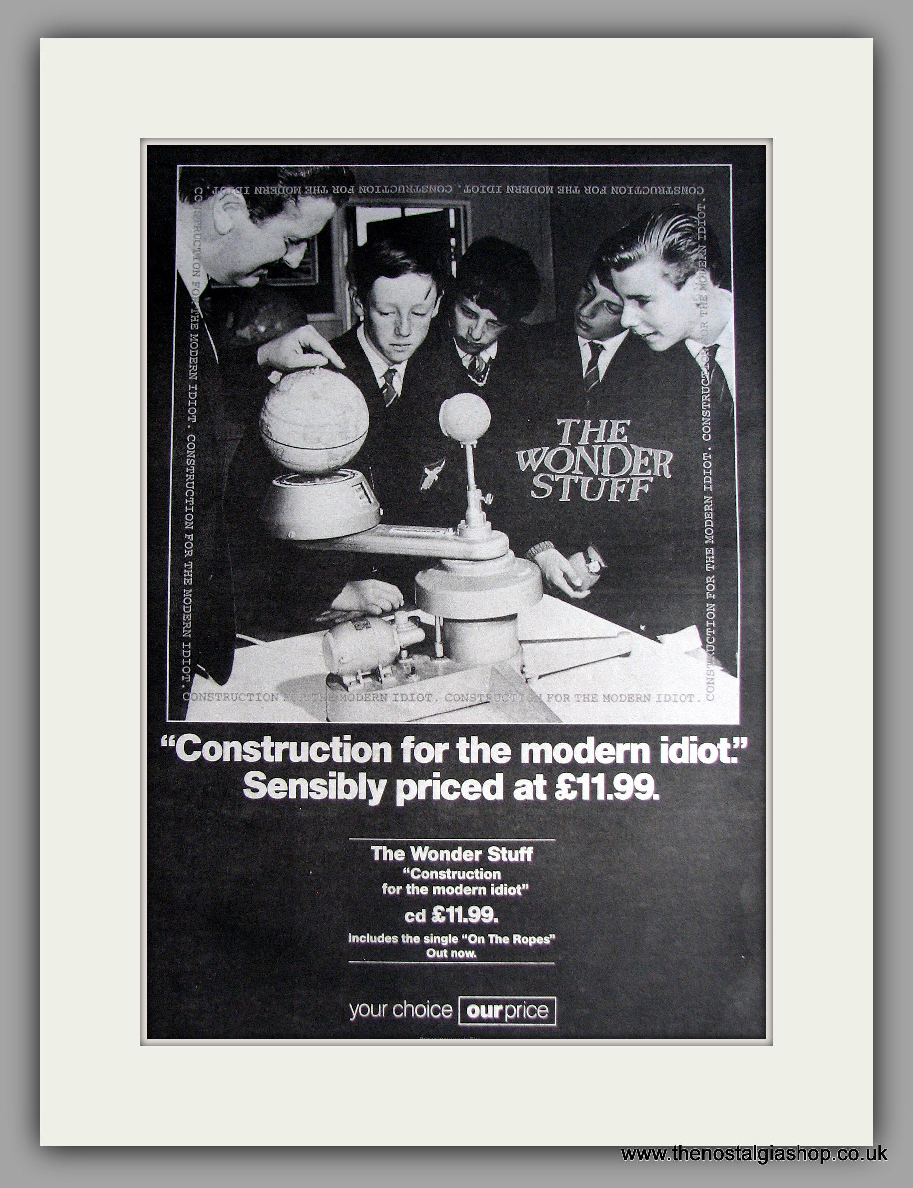 Wonder Stuff (The) - Construction For The Modern Idiot. Original Vinta ...