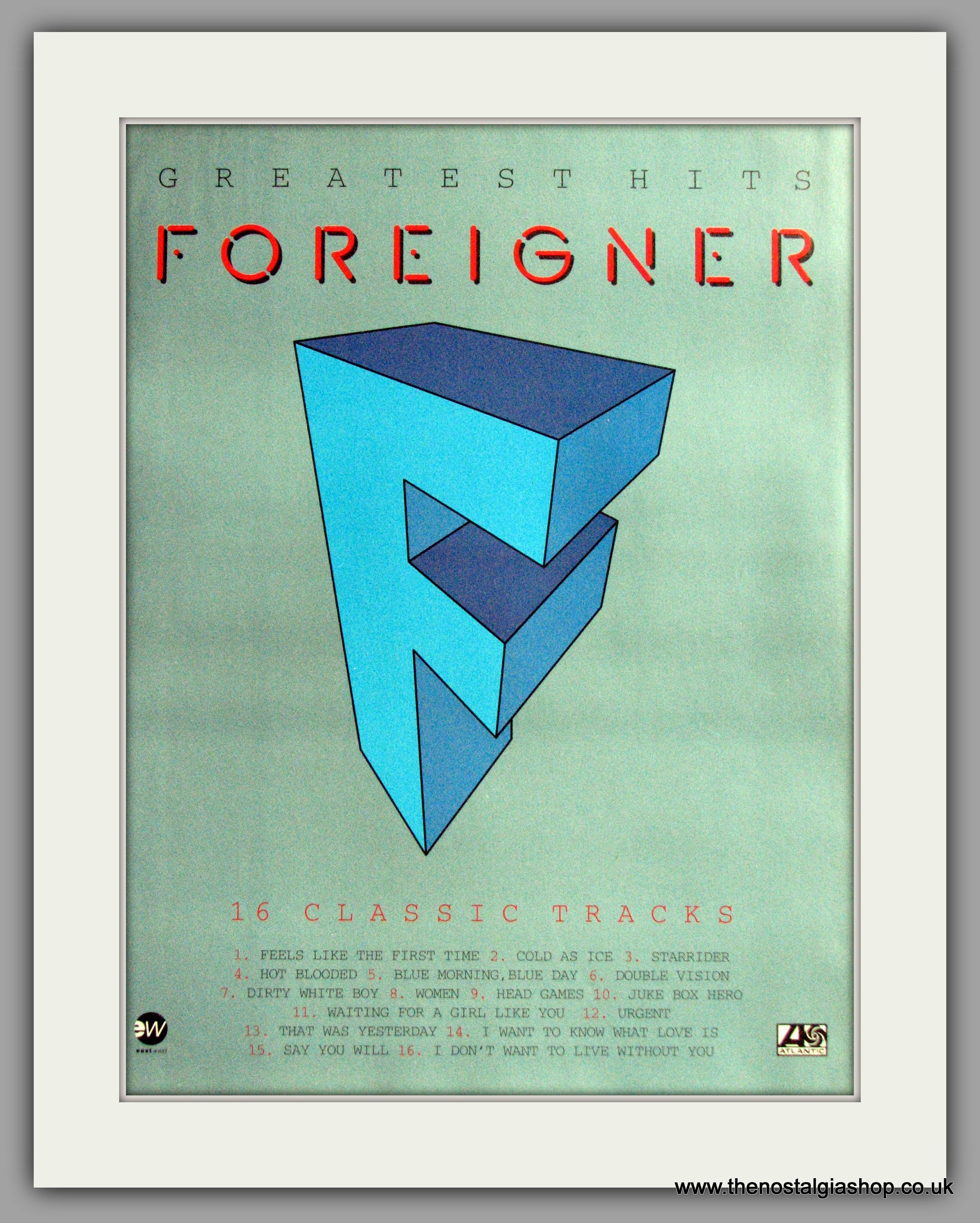 Foreigner Greatest Hits A Foreigners Journey Classic Grand Live